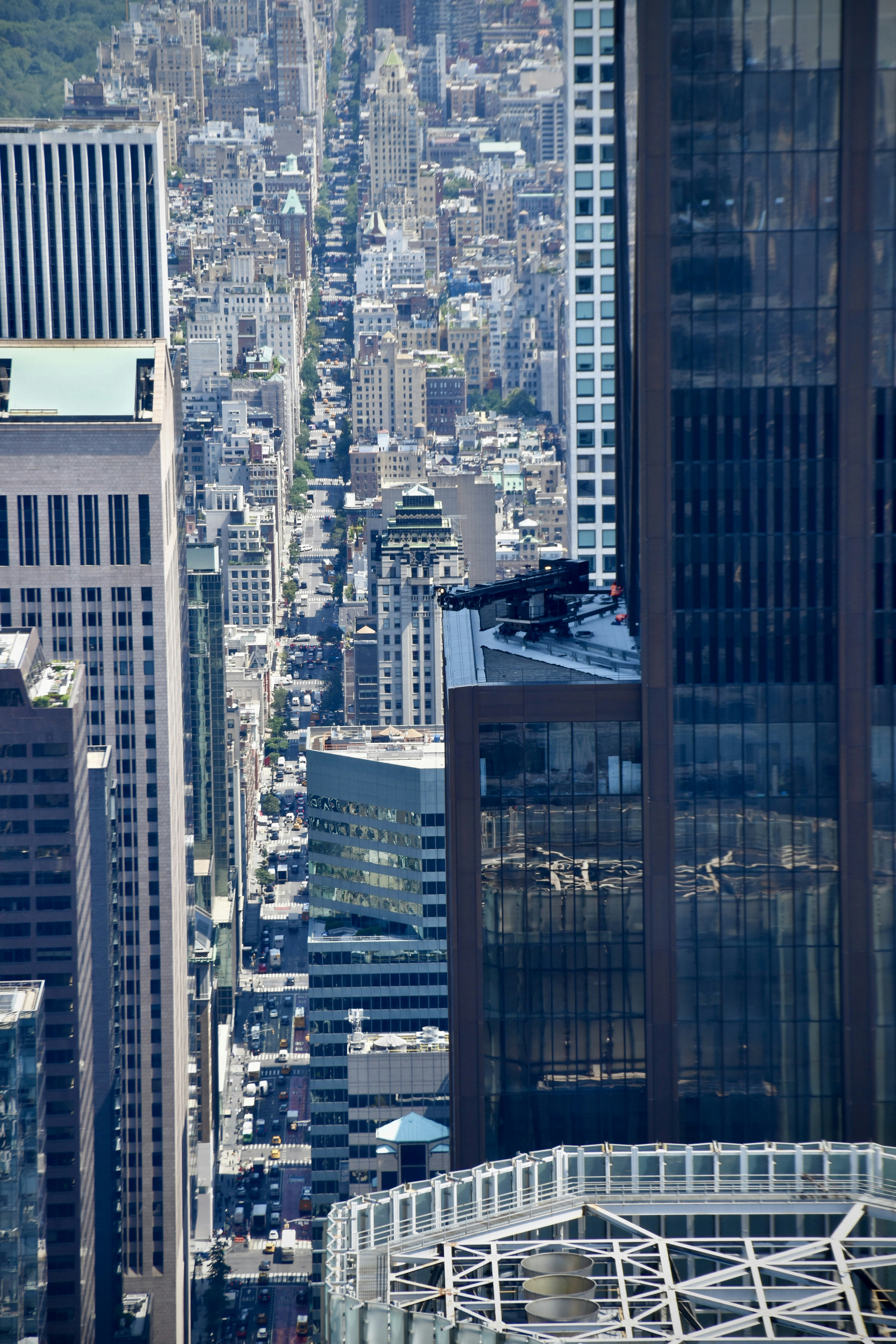 Urban Tapestry: A Vertical Perspective of City Life