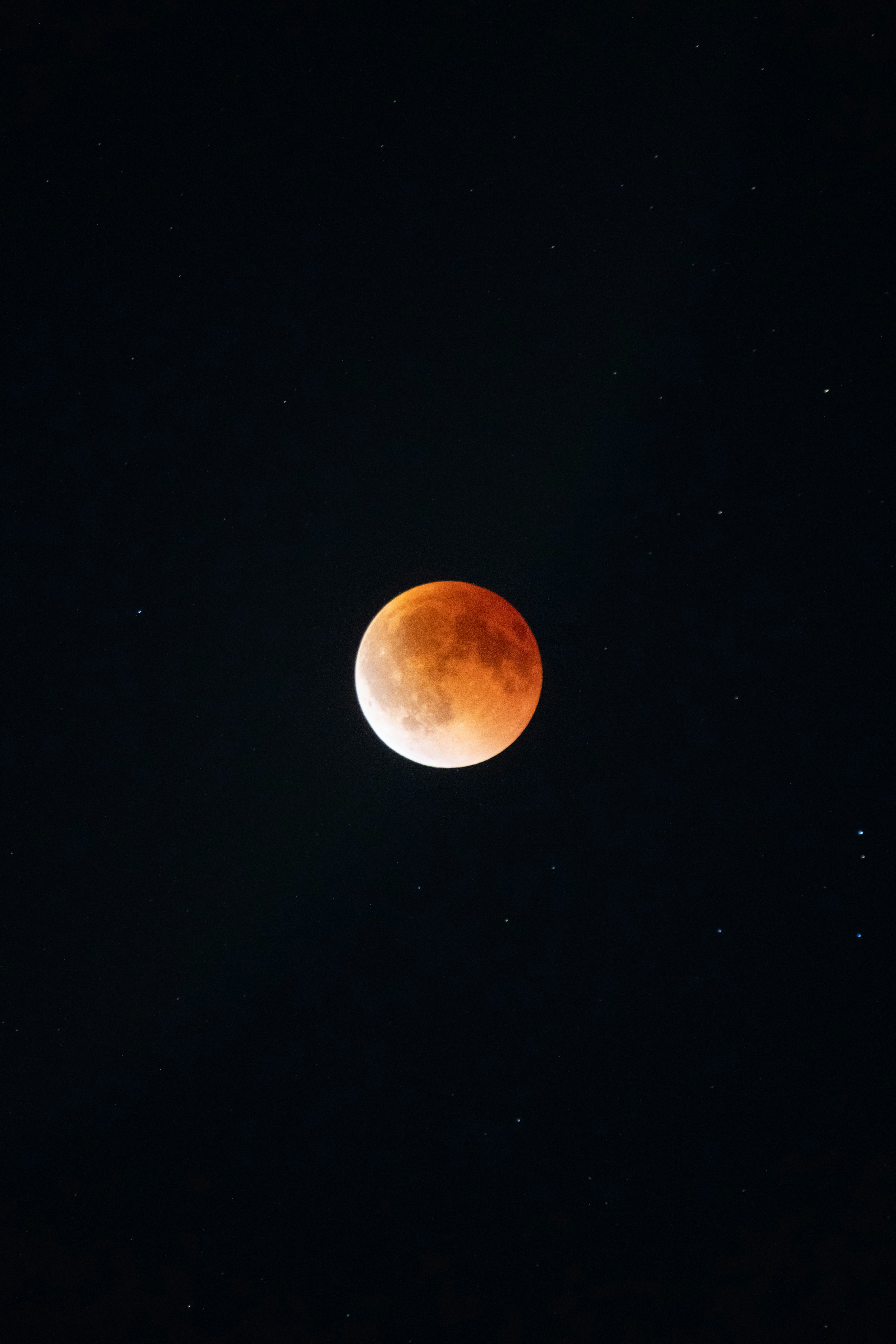 Celestial Transformation: The Moon's Enigmatic Glow