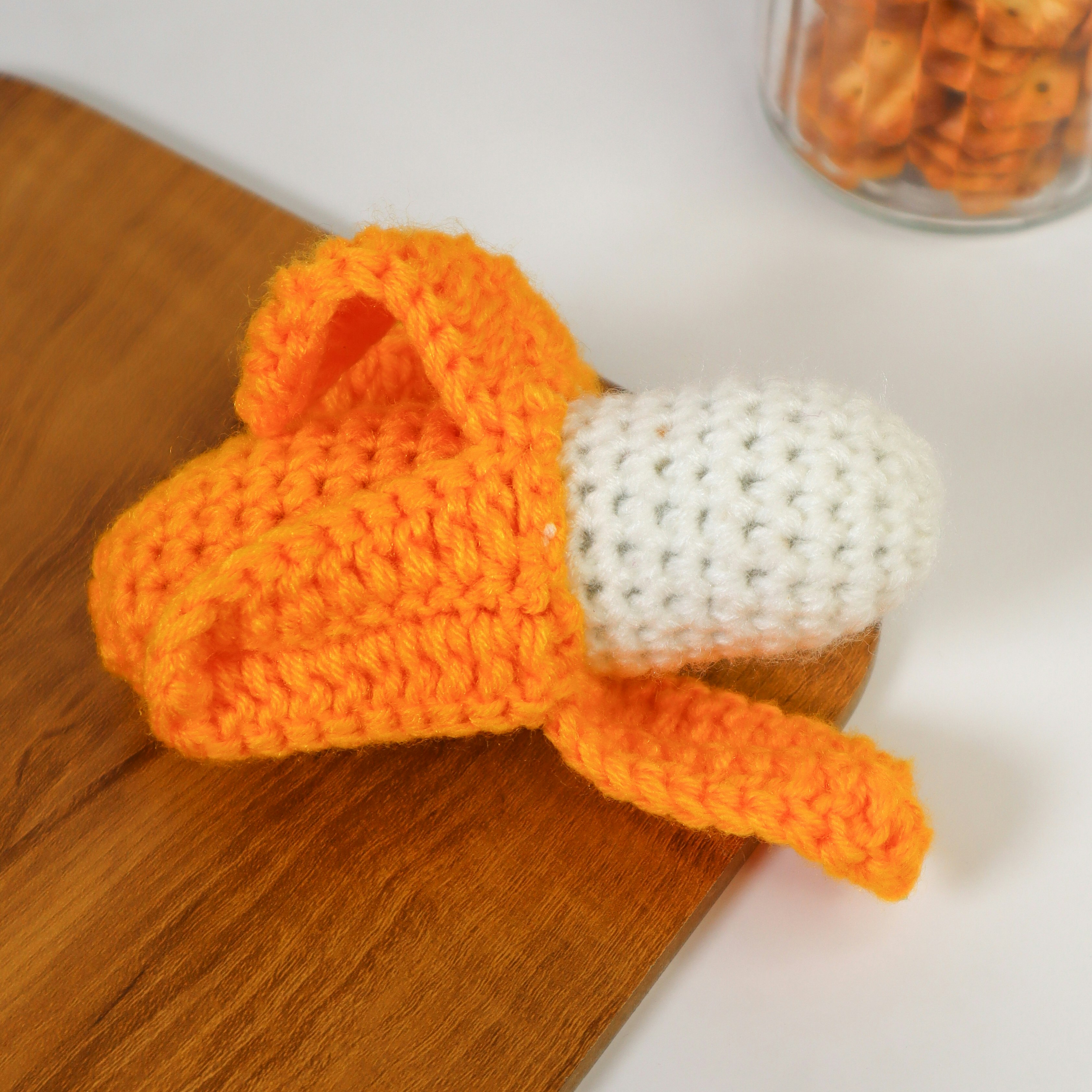 Whimsical Crochet Delight: A Playful Banana Creation
