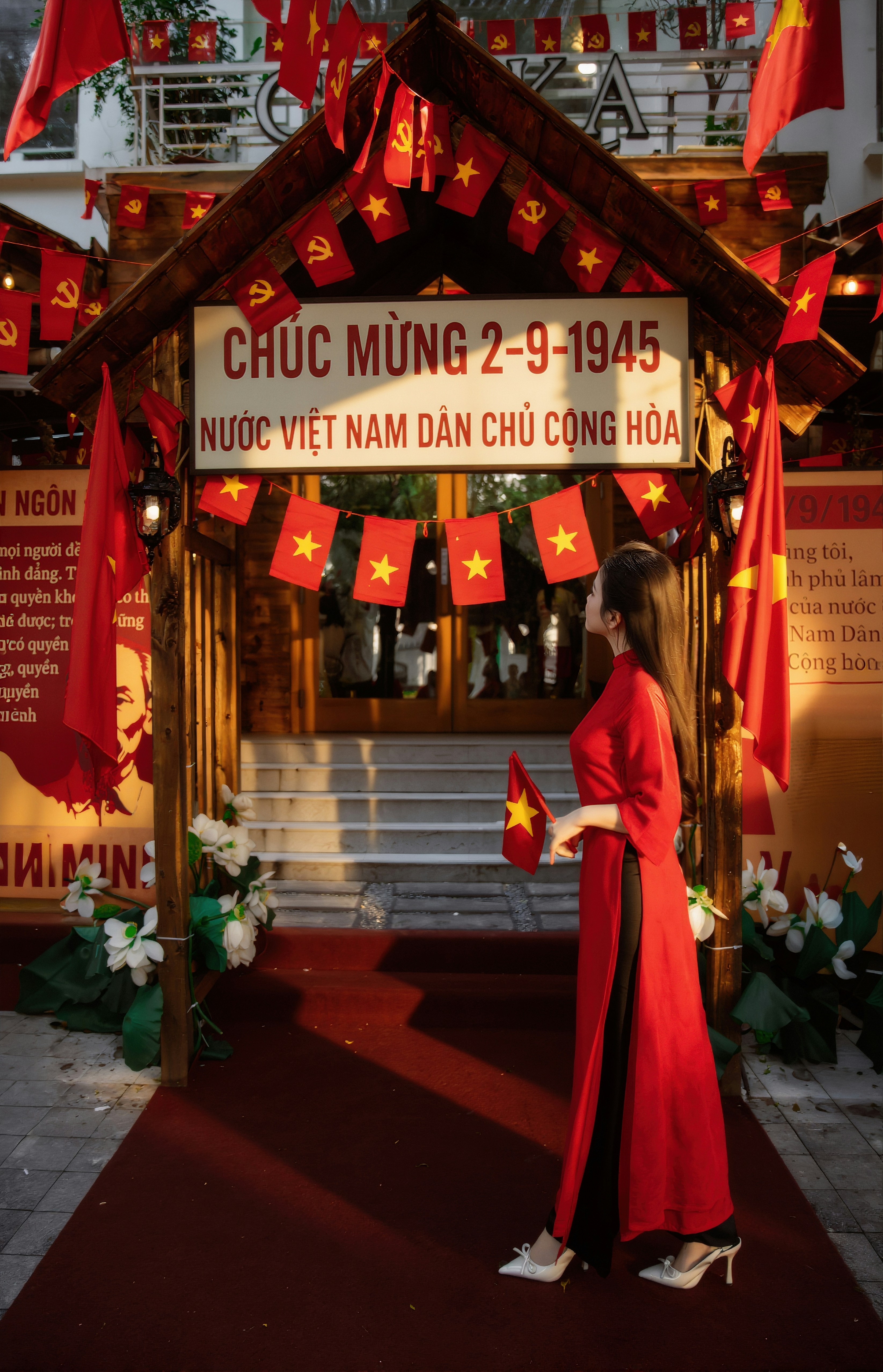 Celebration of Heritage: A Moment in Red