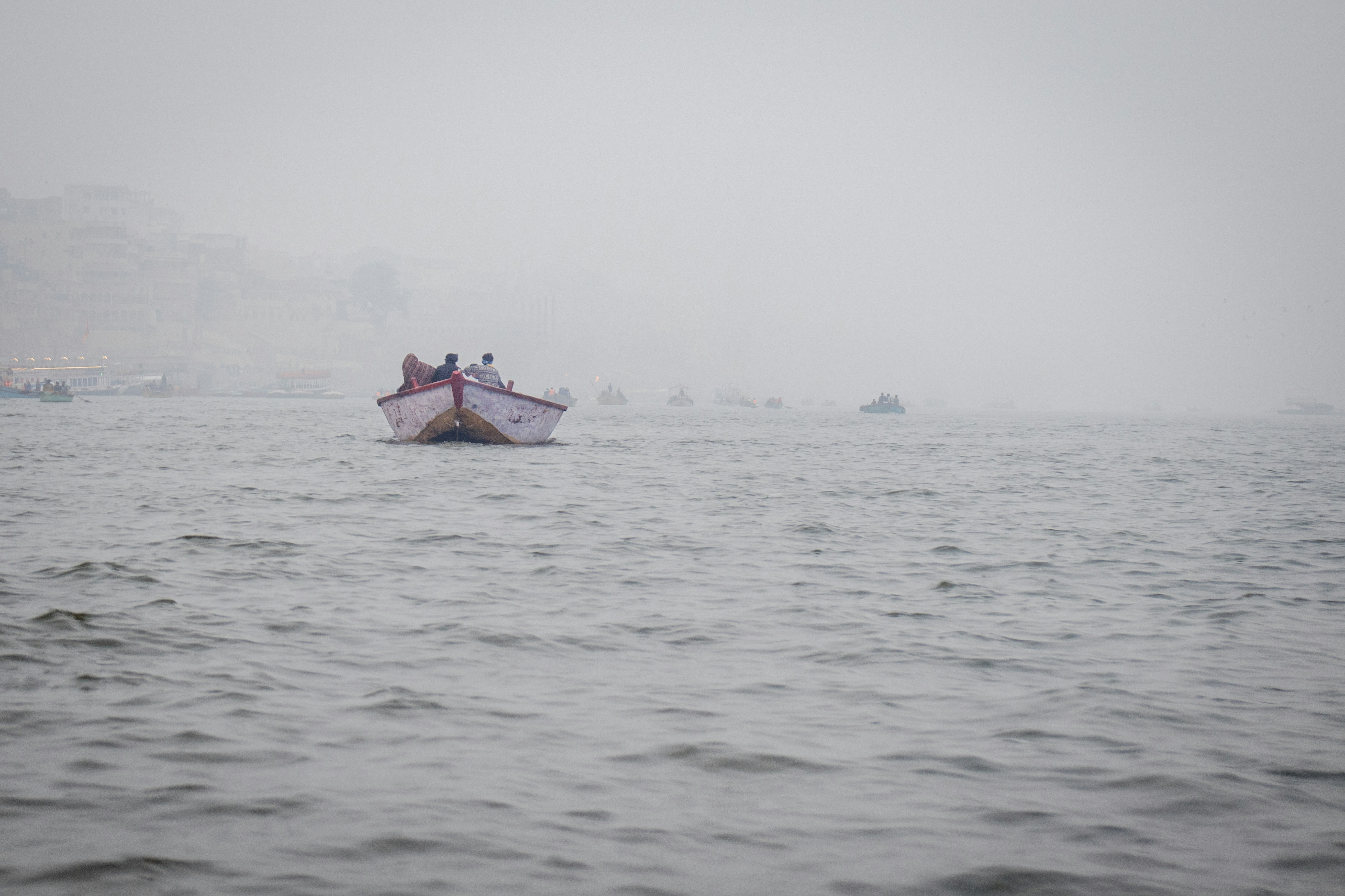 Mystical Journey Through the Misty Waters
