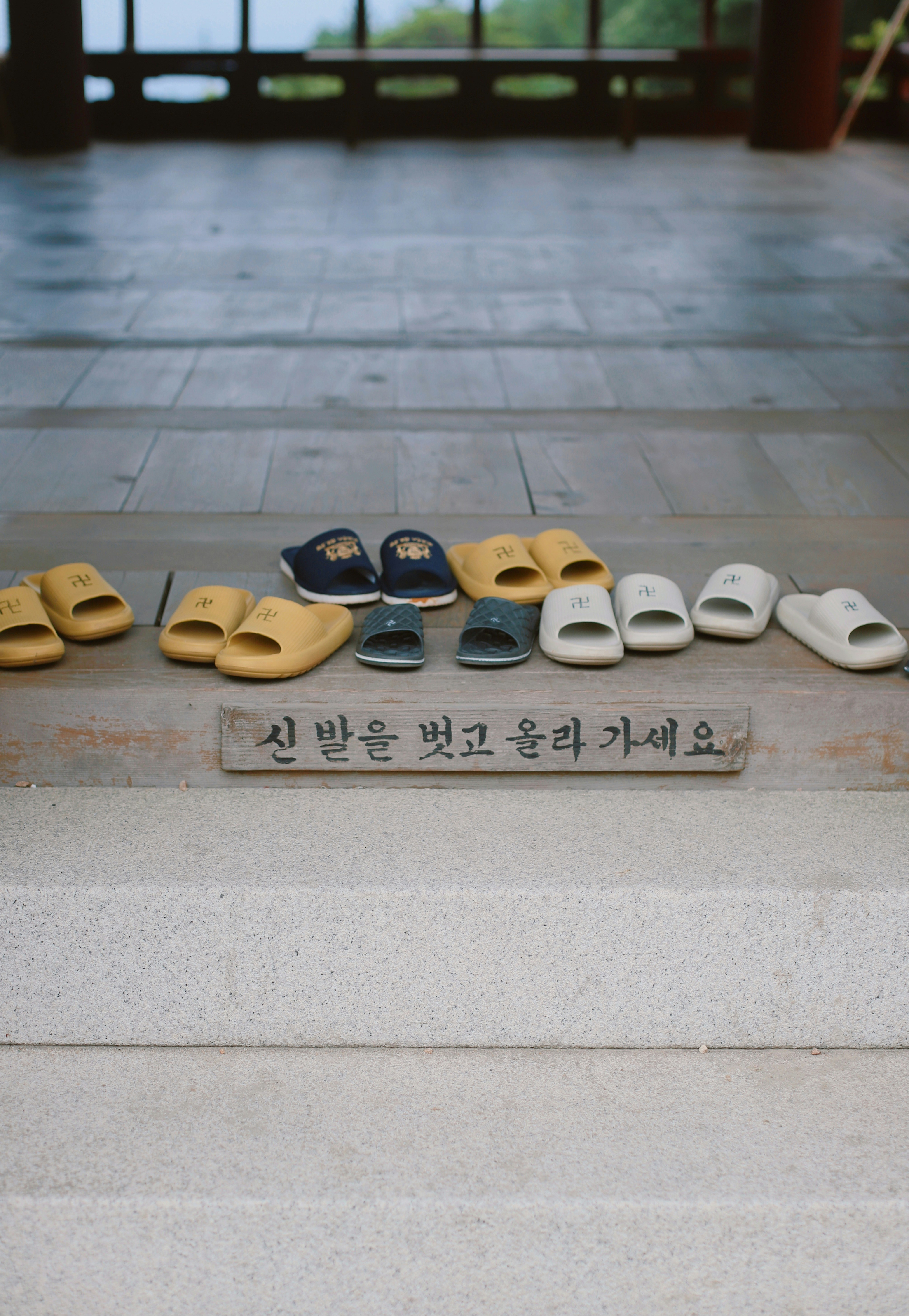 Footwear Etiquette at the Threshold