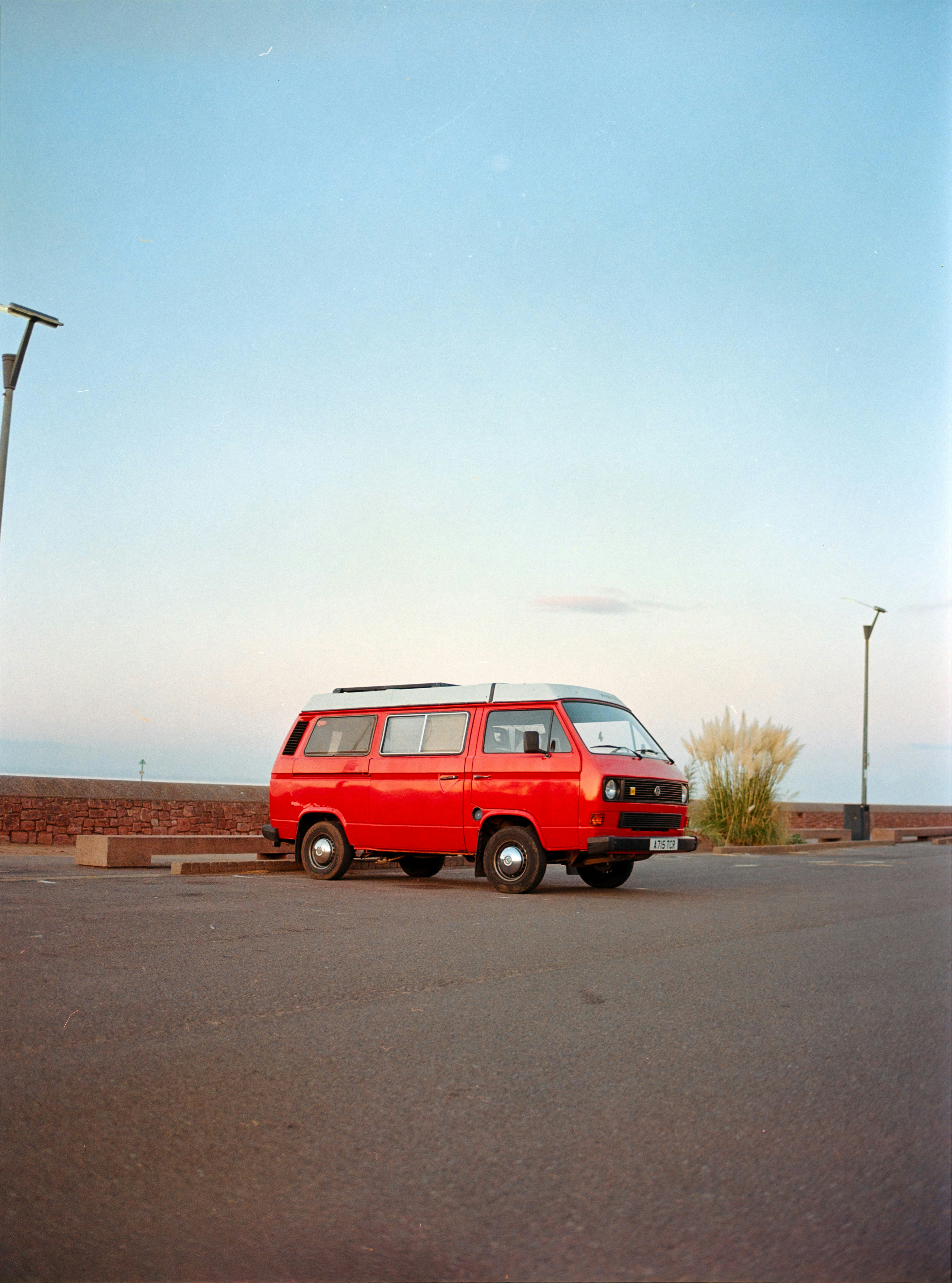 Retro Road Trip Ready: The Iconic Red Van
