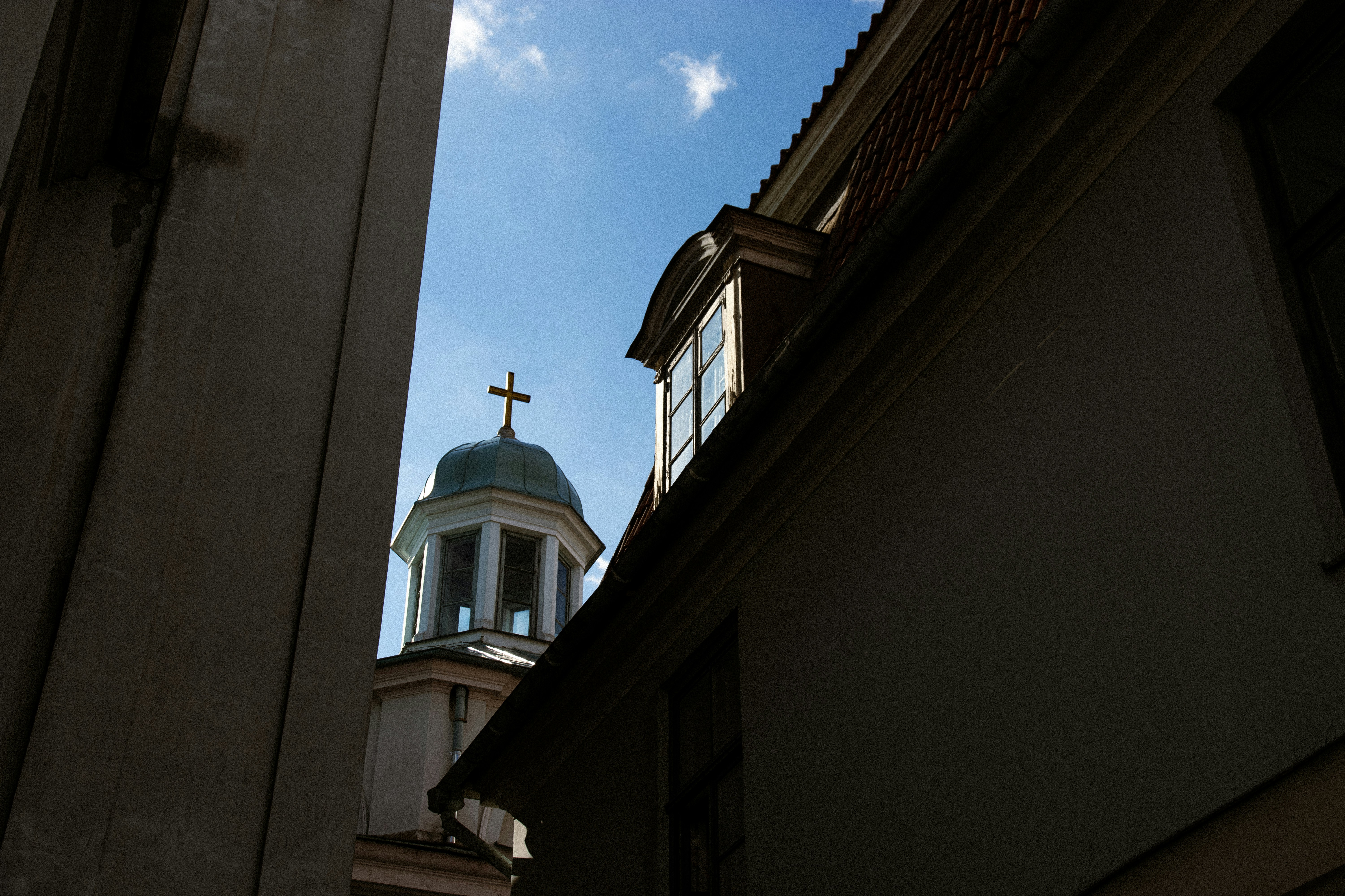 Whispers of Faith Amidst Urban Shadows