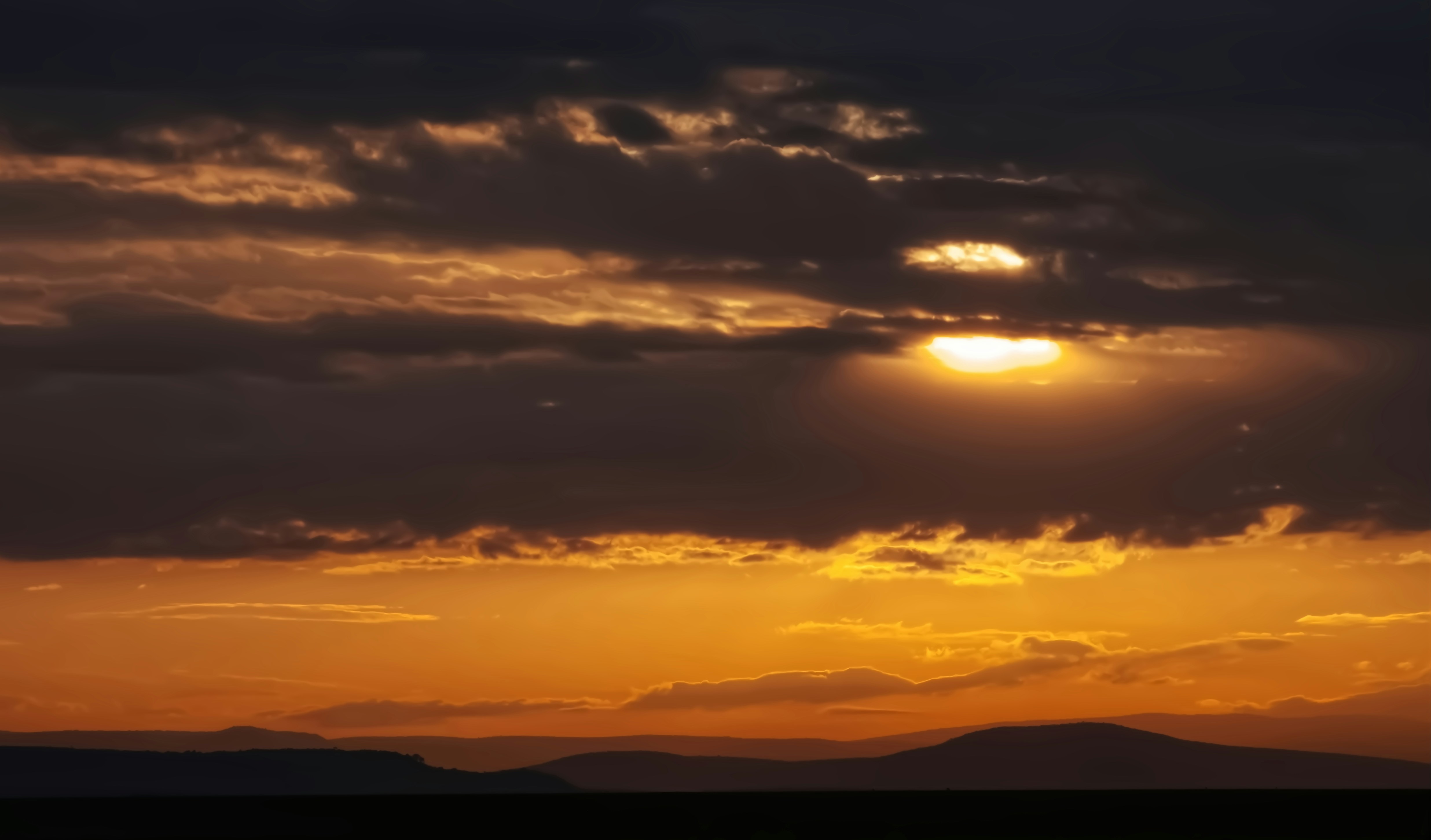 Twilight's Embrace: A Dance of Light and Shadow