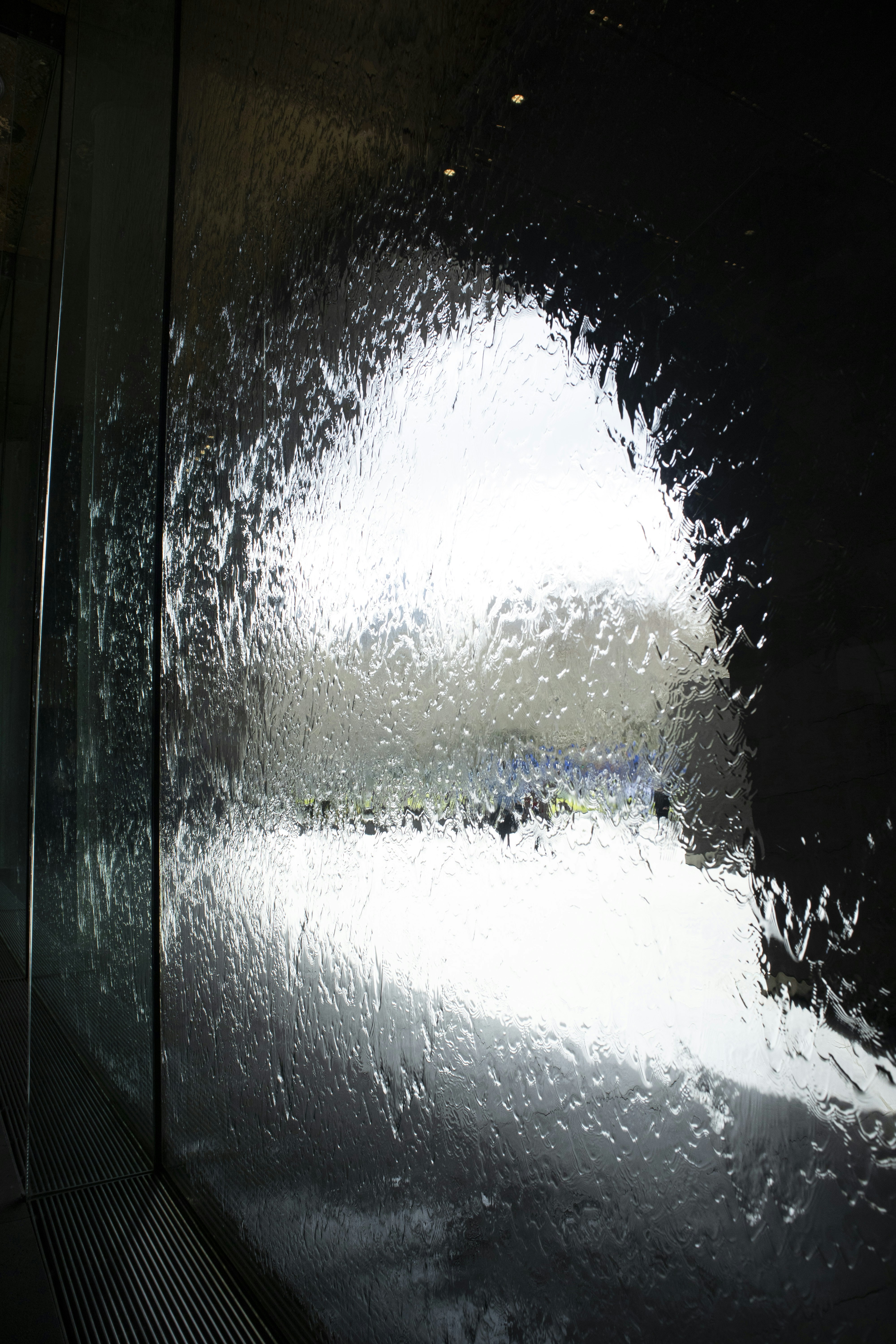 Water cascading down a glass surface photo – Free Australia Image on ...