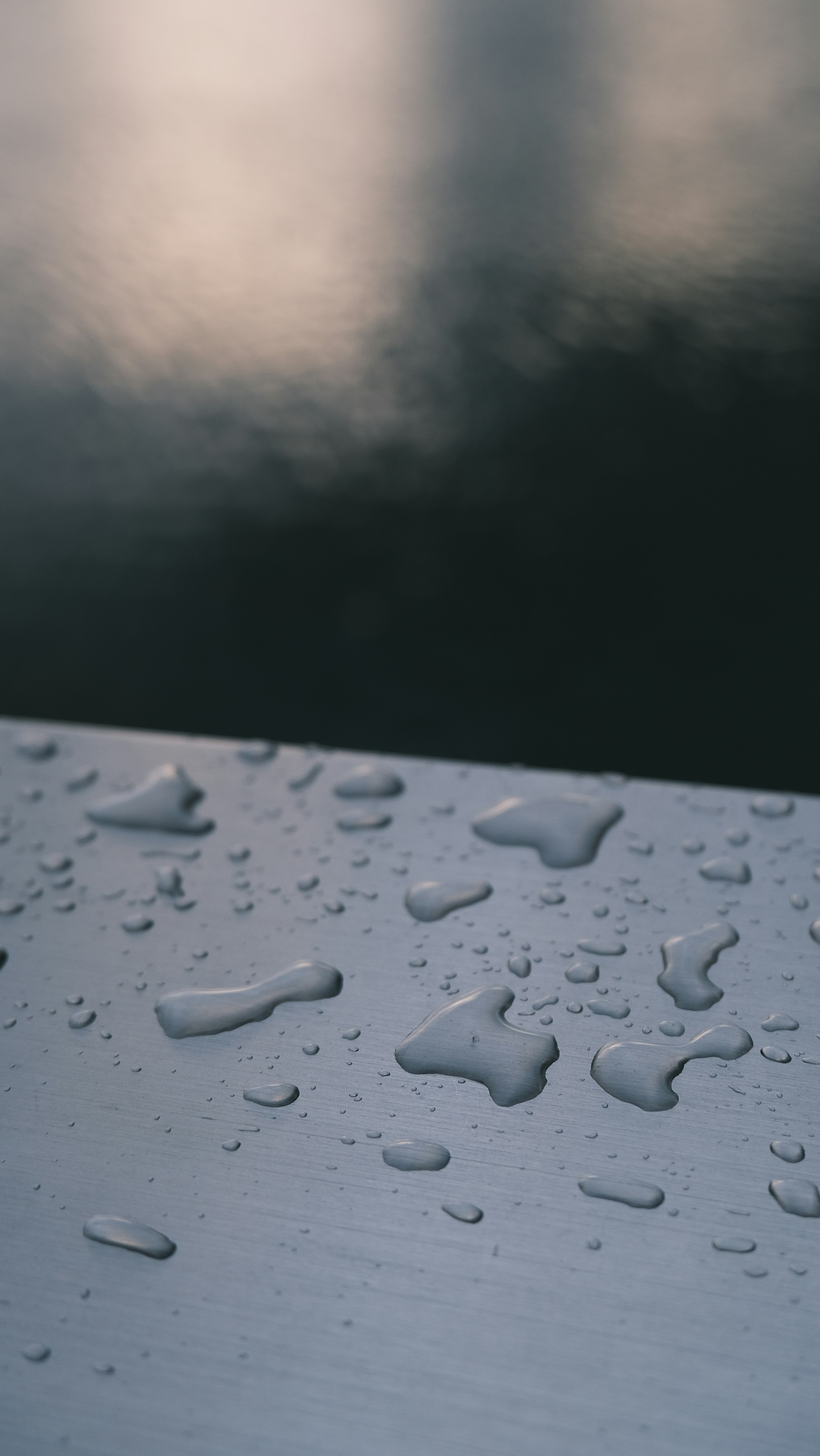 Reflections of a Drenched Surface