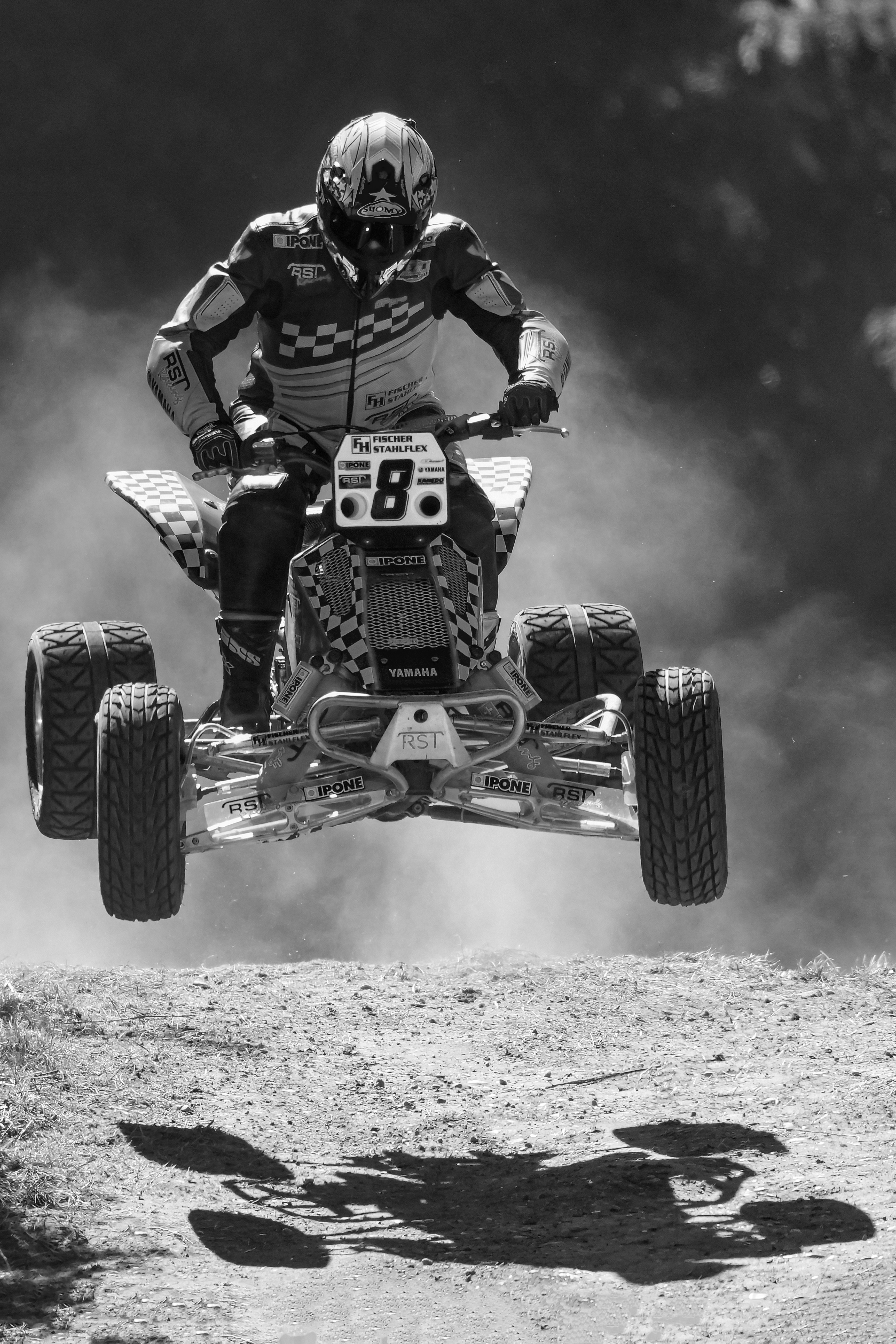 Gravity-Defying Leap: The Art of ATV Airborne