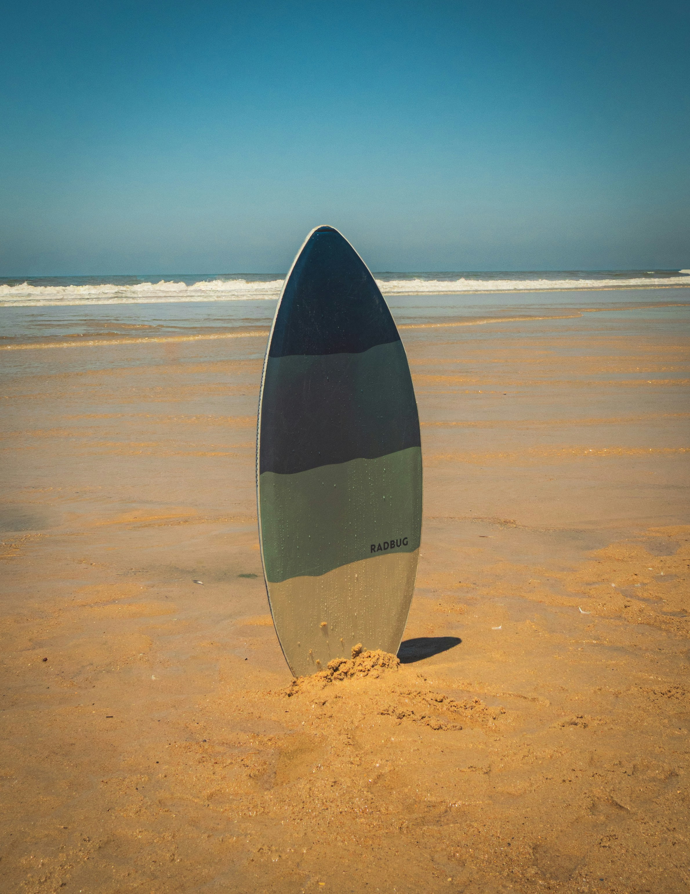 Reflections of Adventure: The Surfboard's Stand