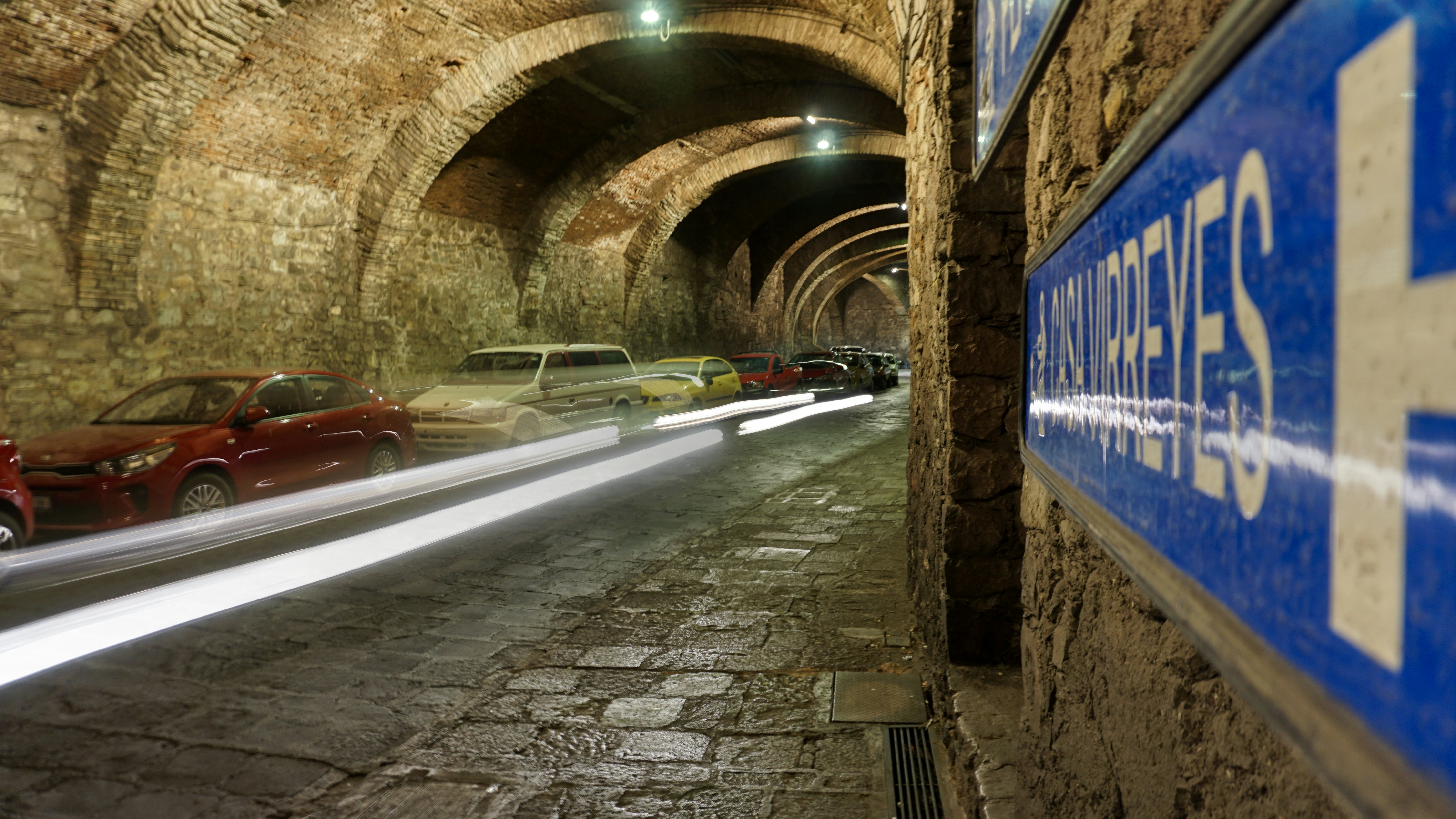 Echoes of Motion in a Historic Passage