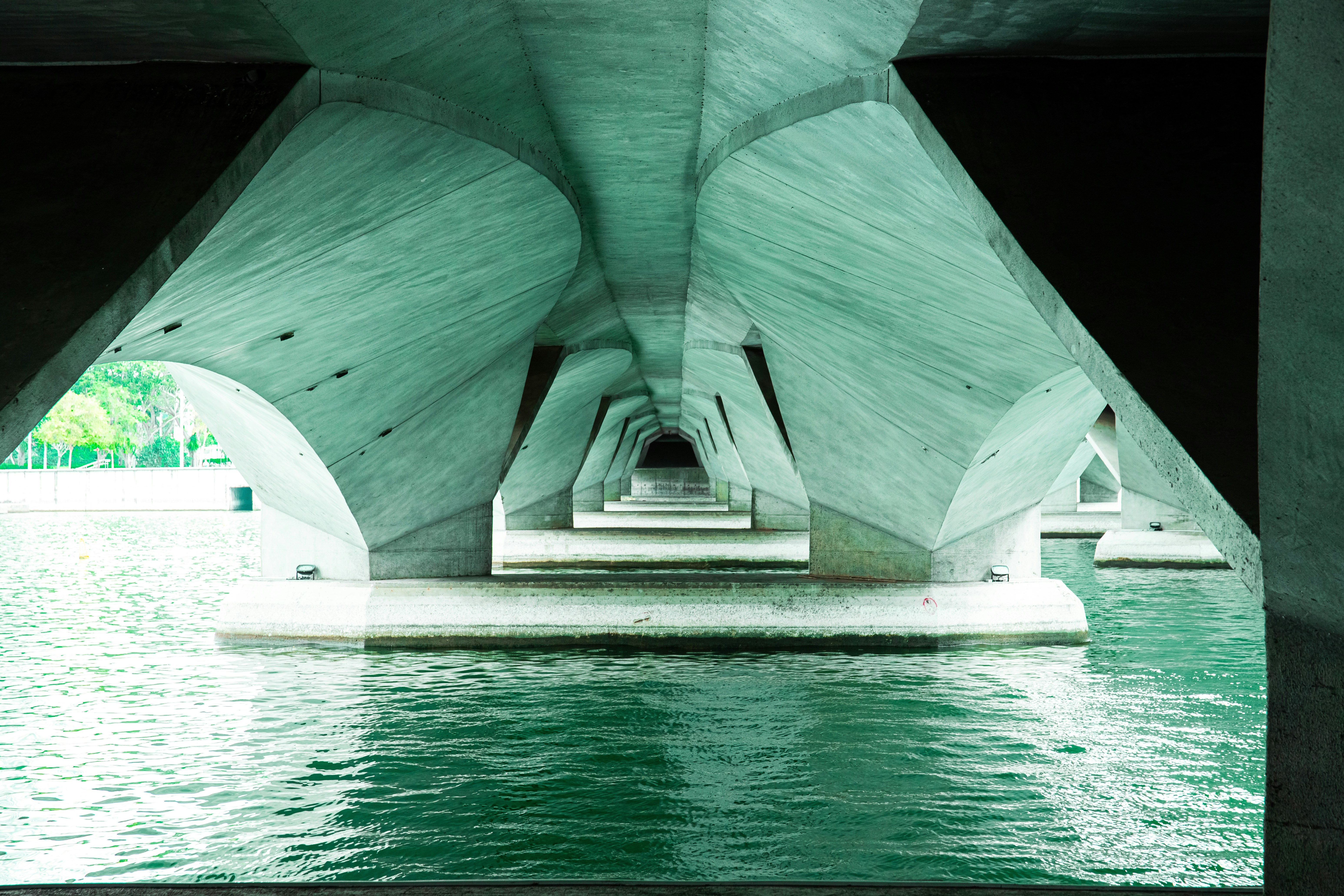 Symphony of Concrete and Water