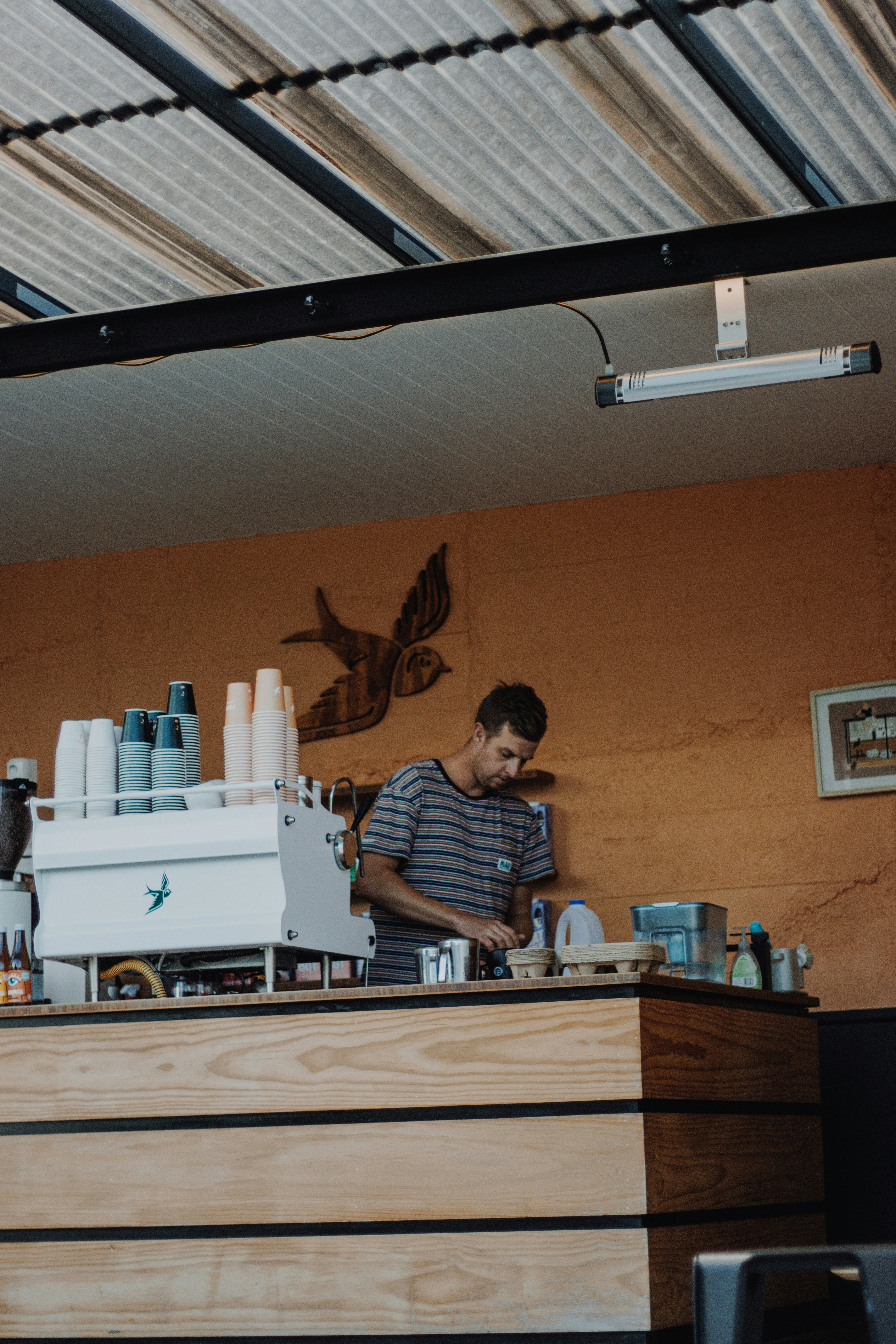 Barista at Light and Steam: Crafting Pour Over in a Quiet Café