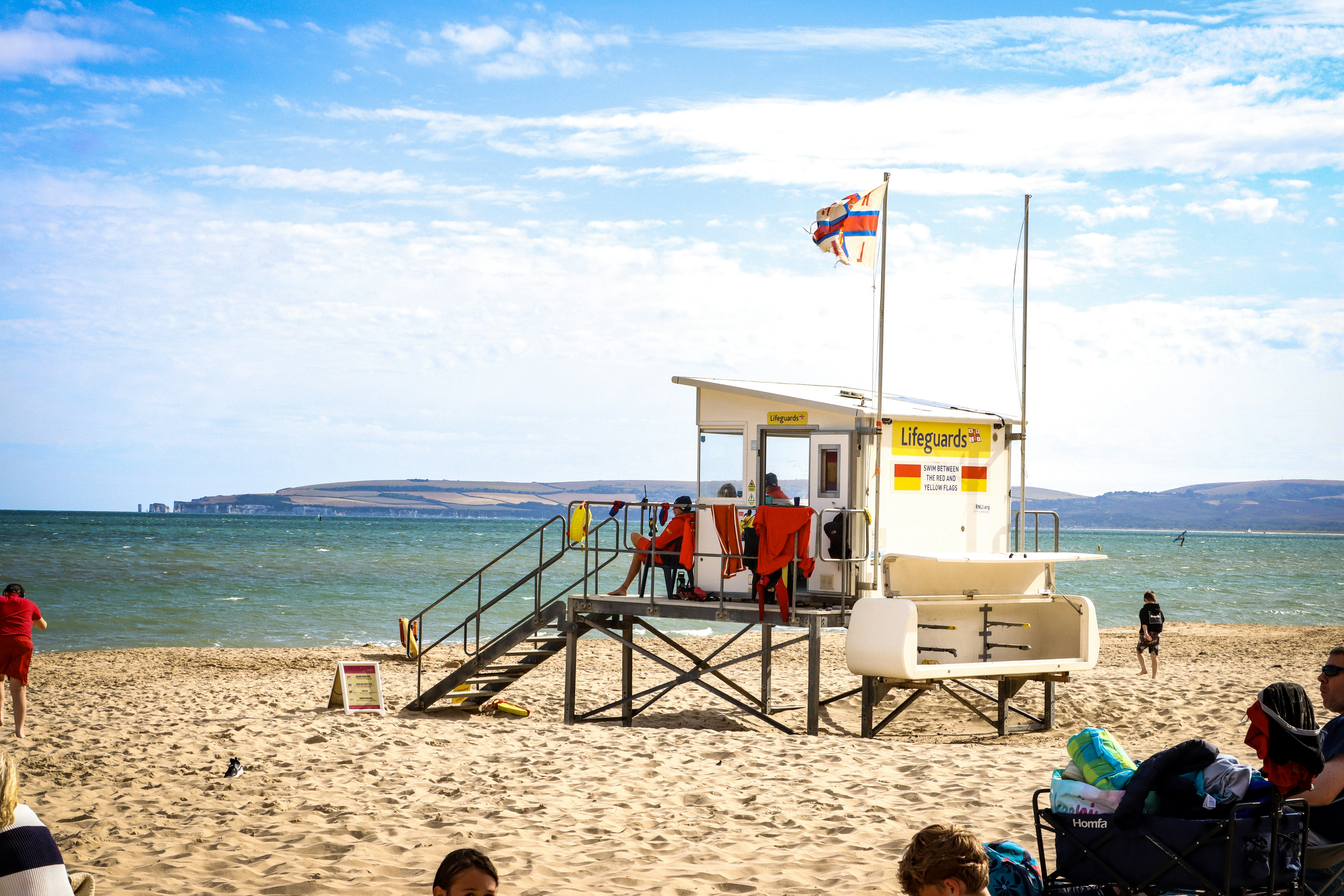Coastal Vigilance: A Day at the Lifeguard Station