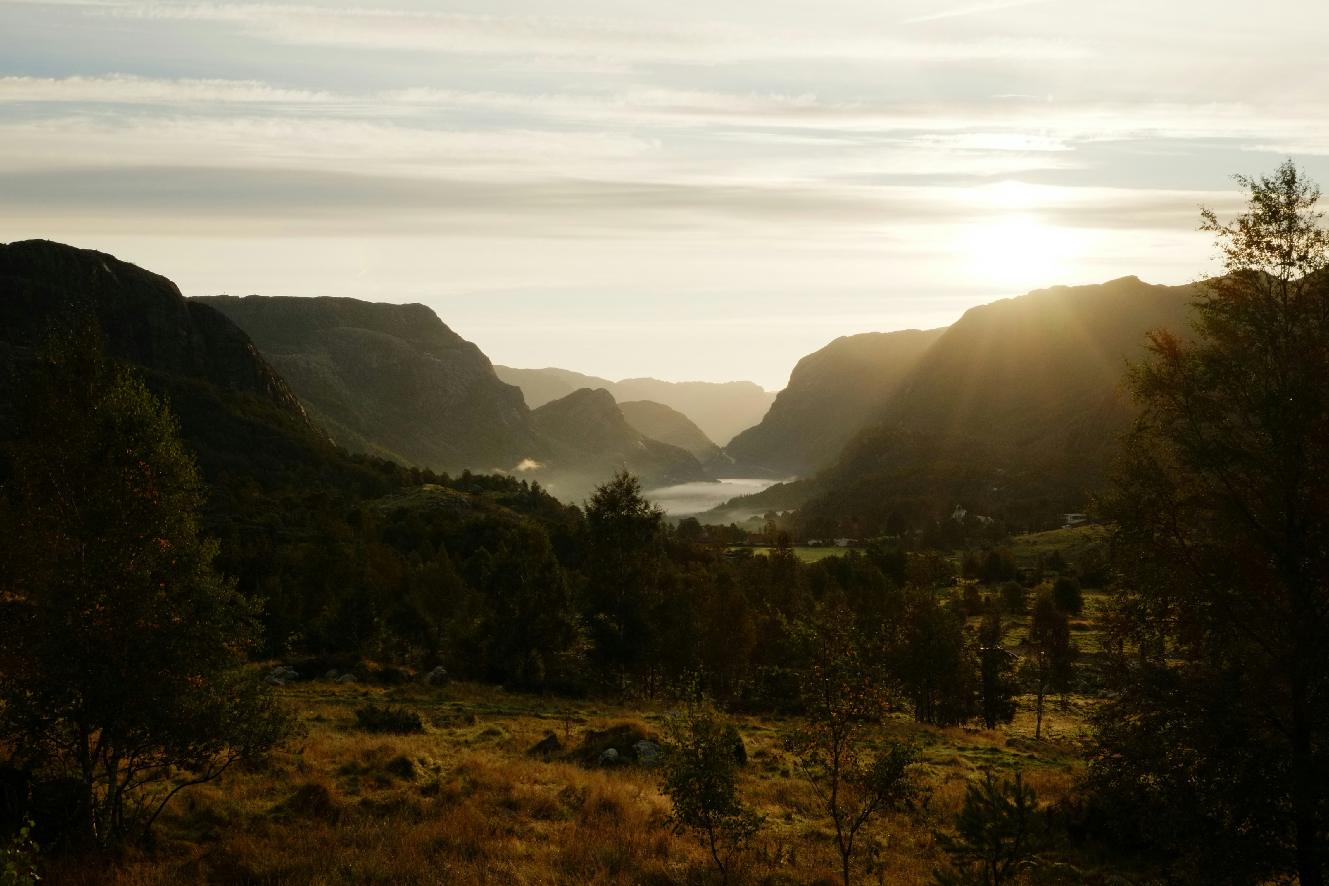 Whispers of Dawn in the Fjord