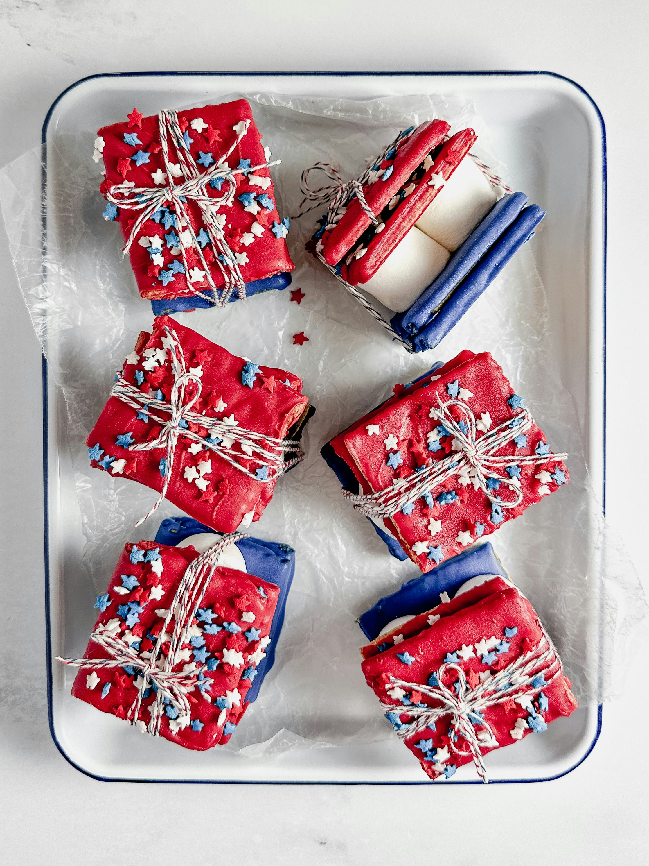 Festive Treats Wrapped in Patriotism