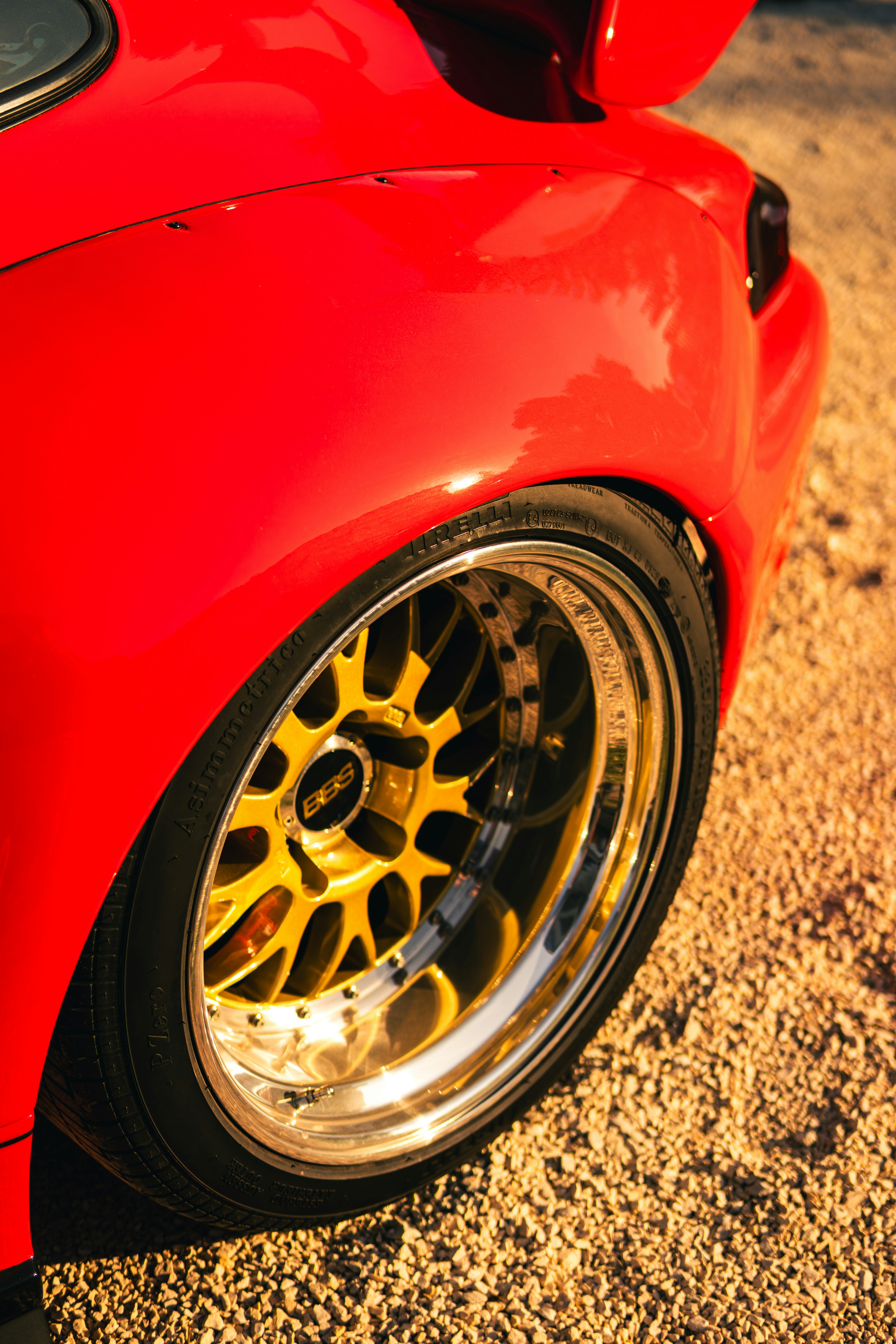 Golden Elegance: The Art of Automotive Detail