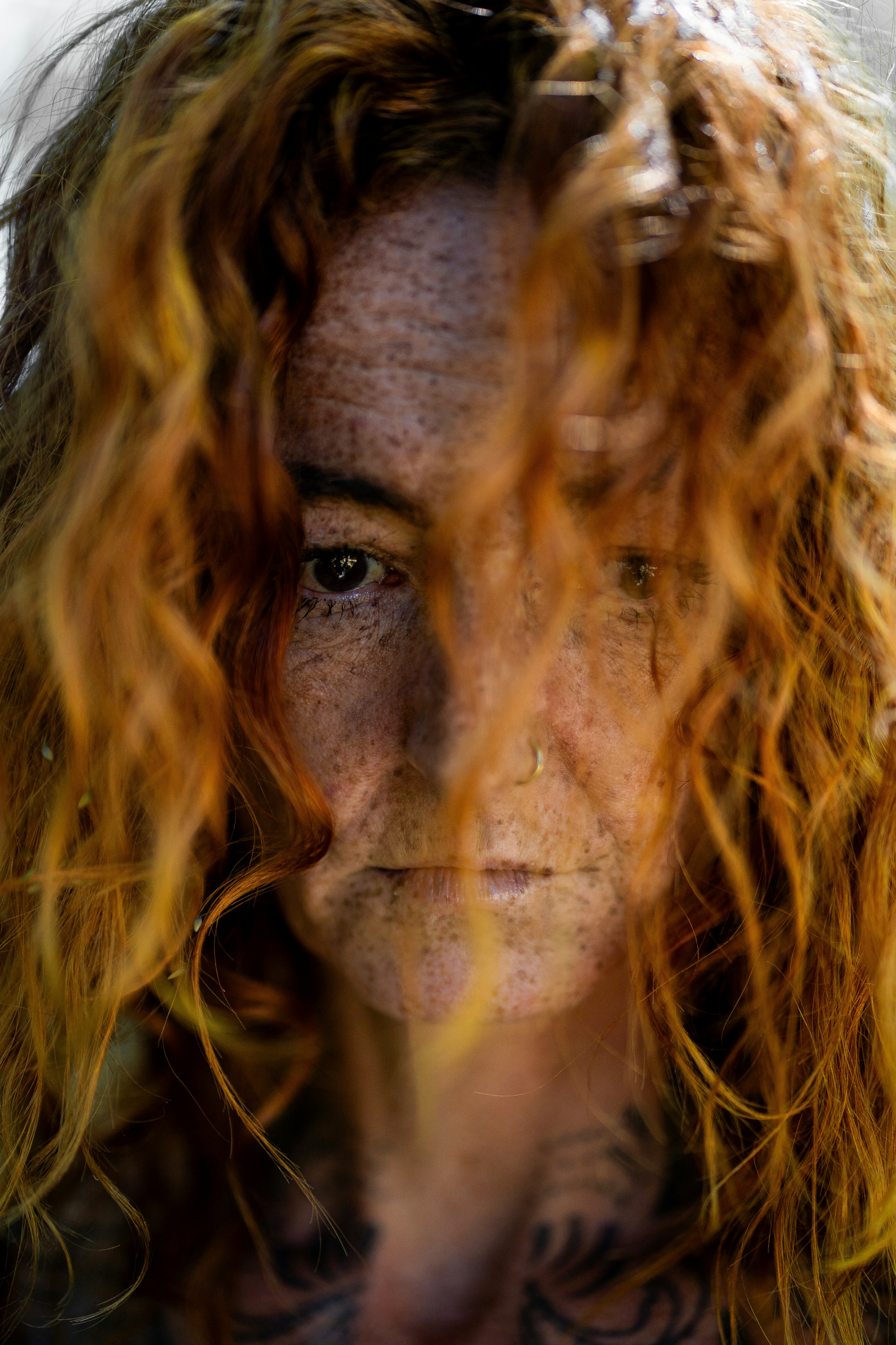 Embers of Resilience: A Portrait of Strength
