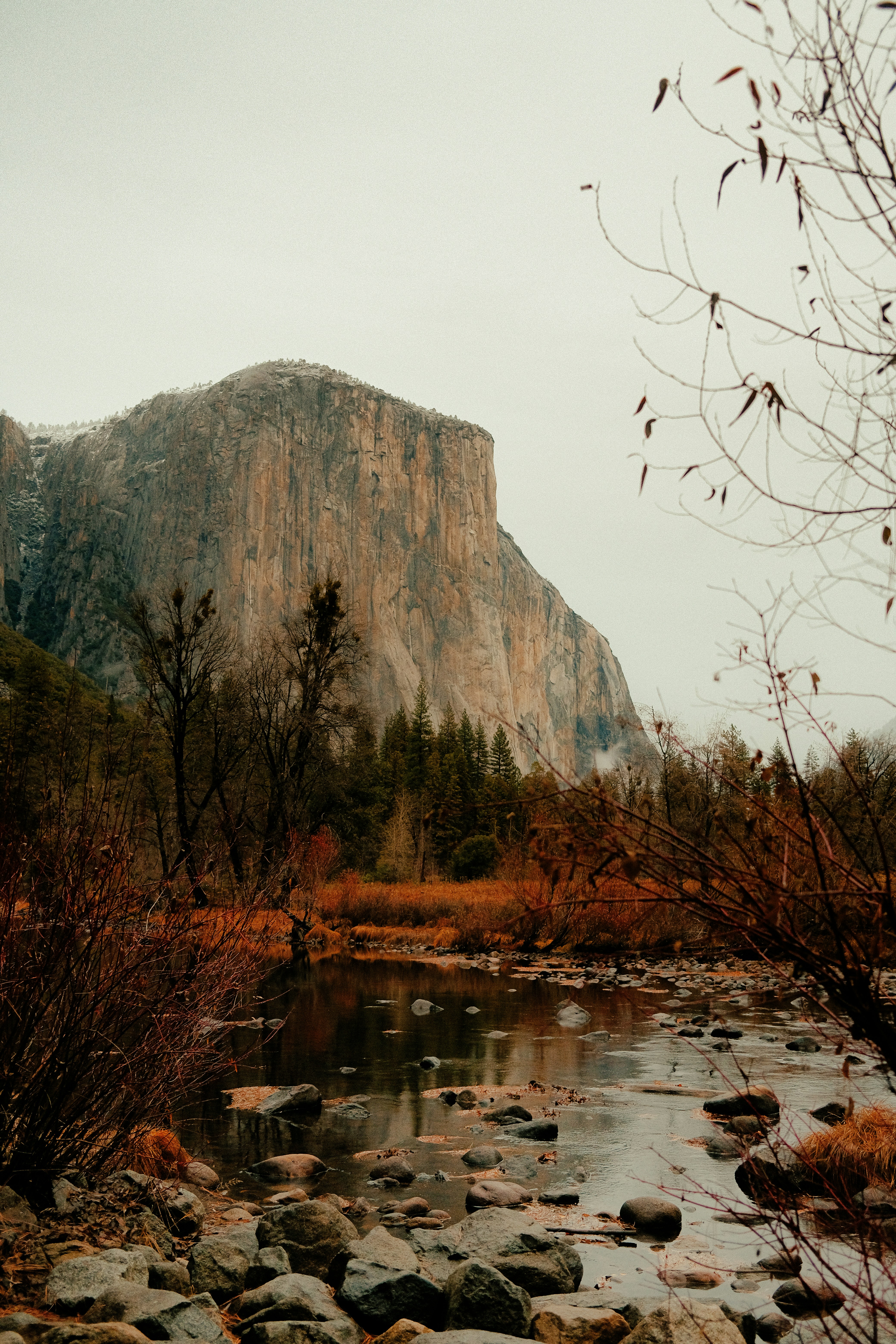 The Majestic Monolith: A Reflection of Nature's Grandeur