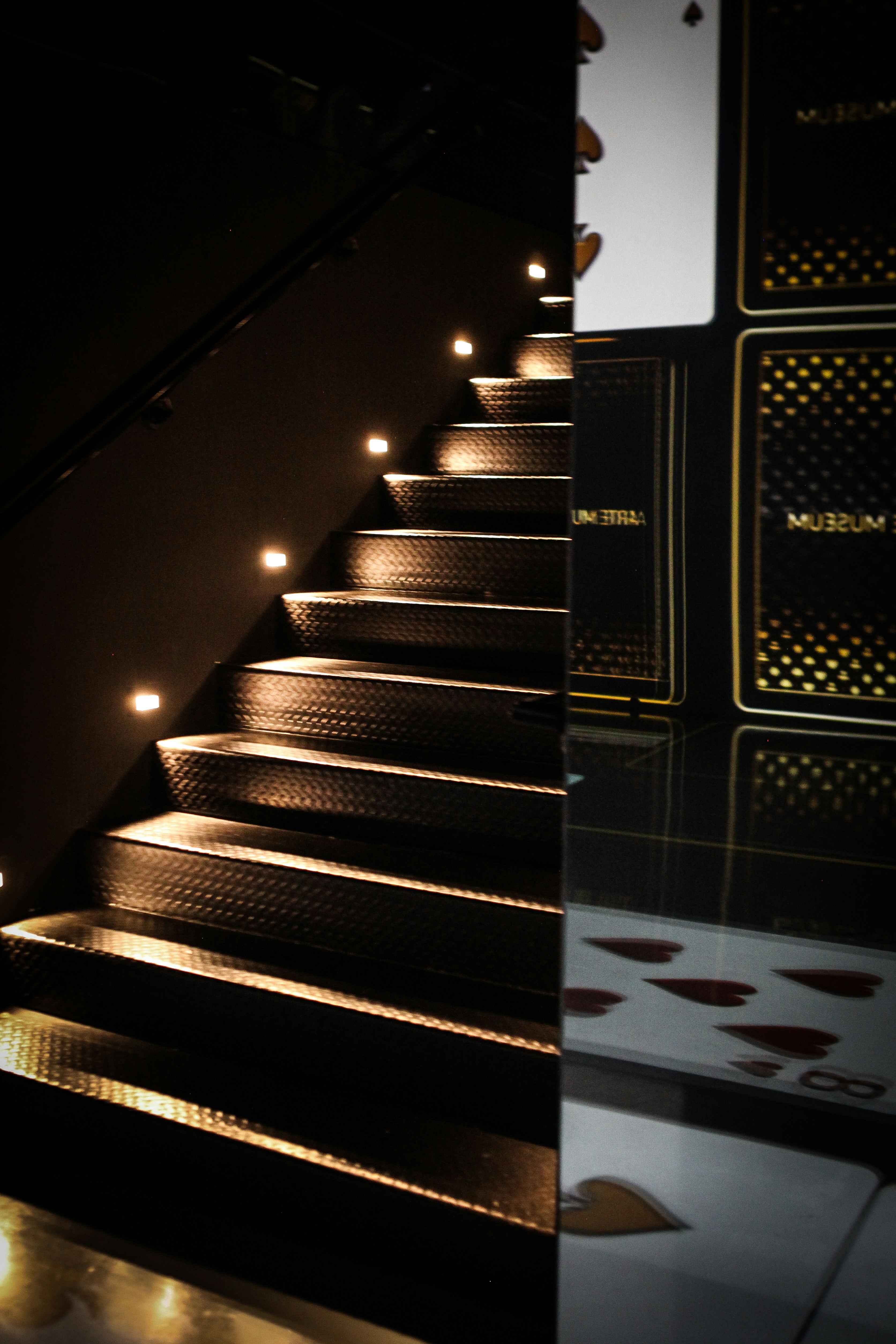 Ascent to the Unknown: A Journey Through Shadows and Light