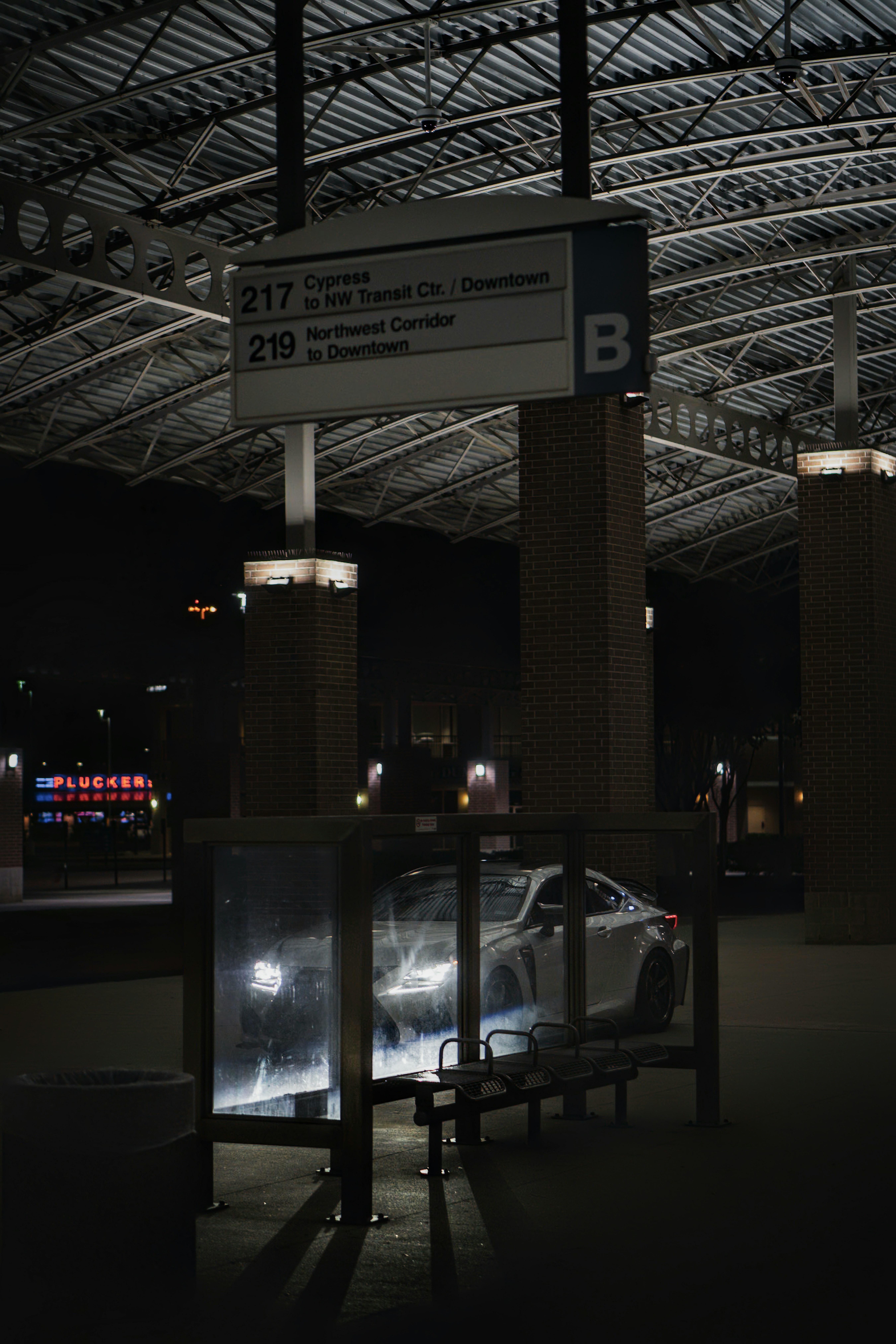 Urban Transit Under Night's Veil