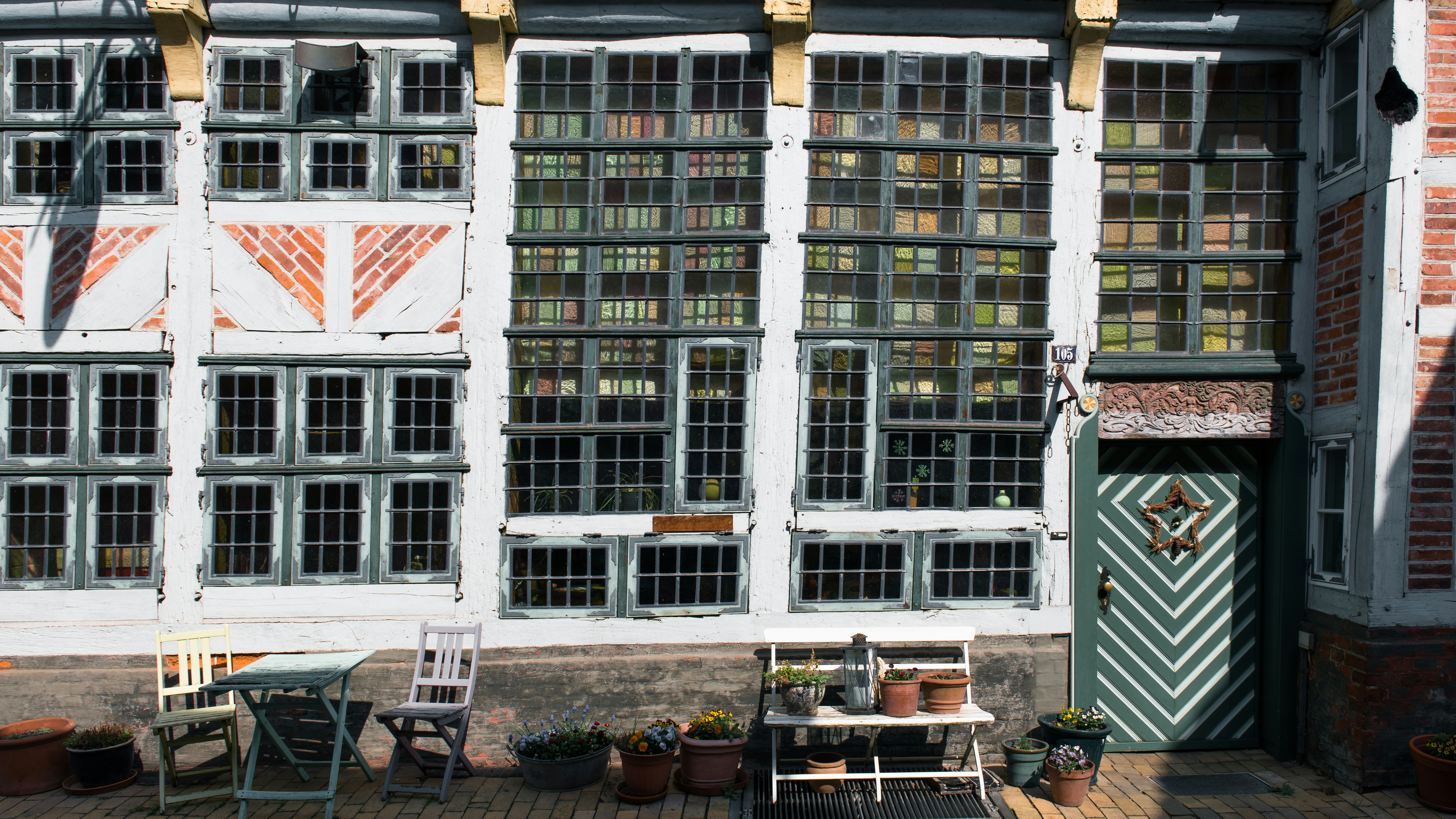 Whispers of a Vintage Courtyard