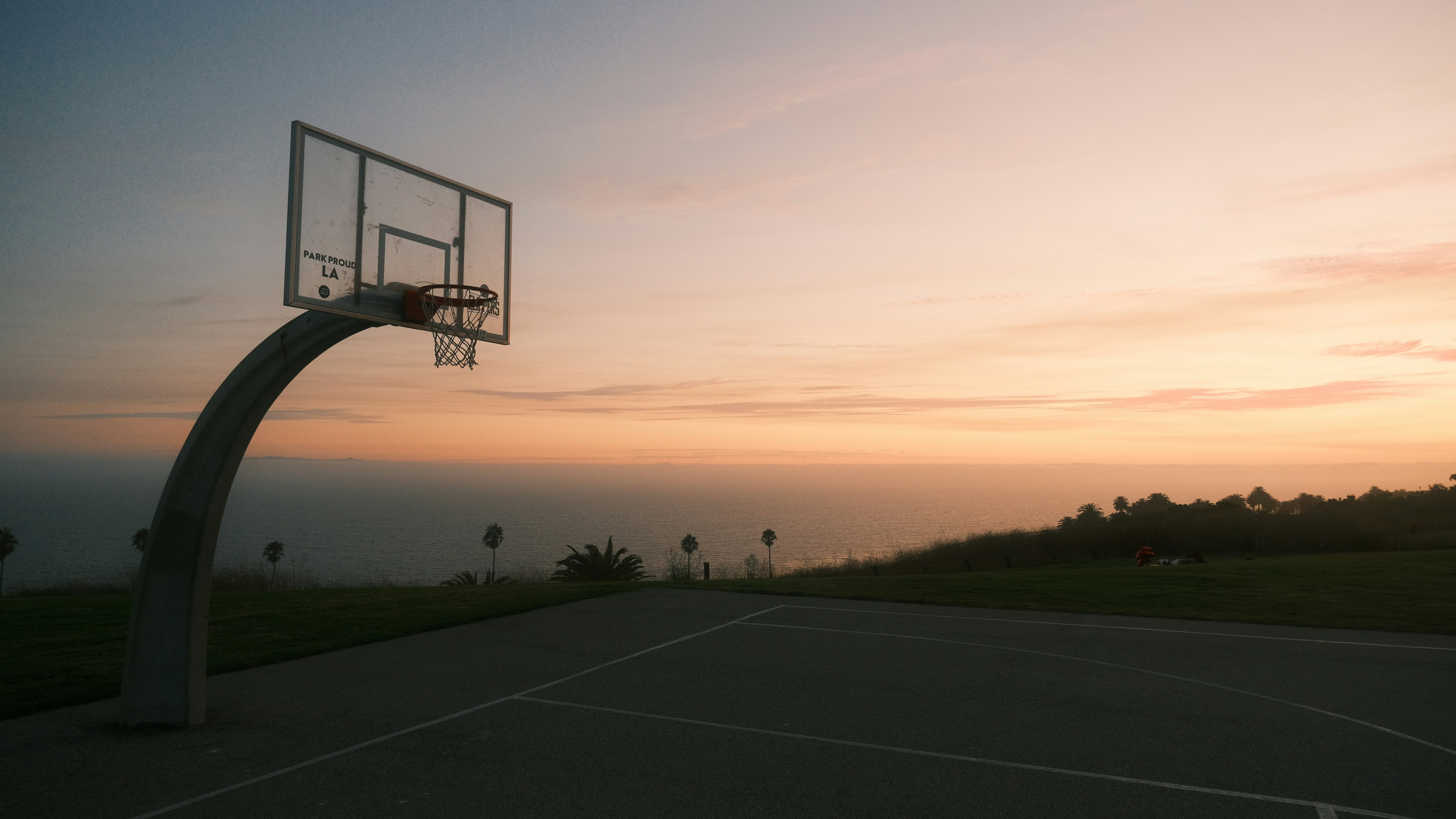 Hoops at Twilight: A Game on the Edge of the World