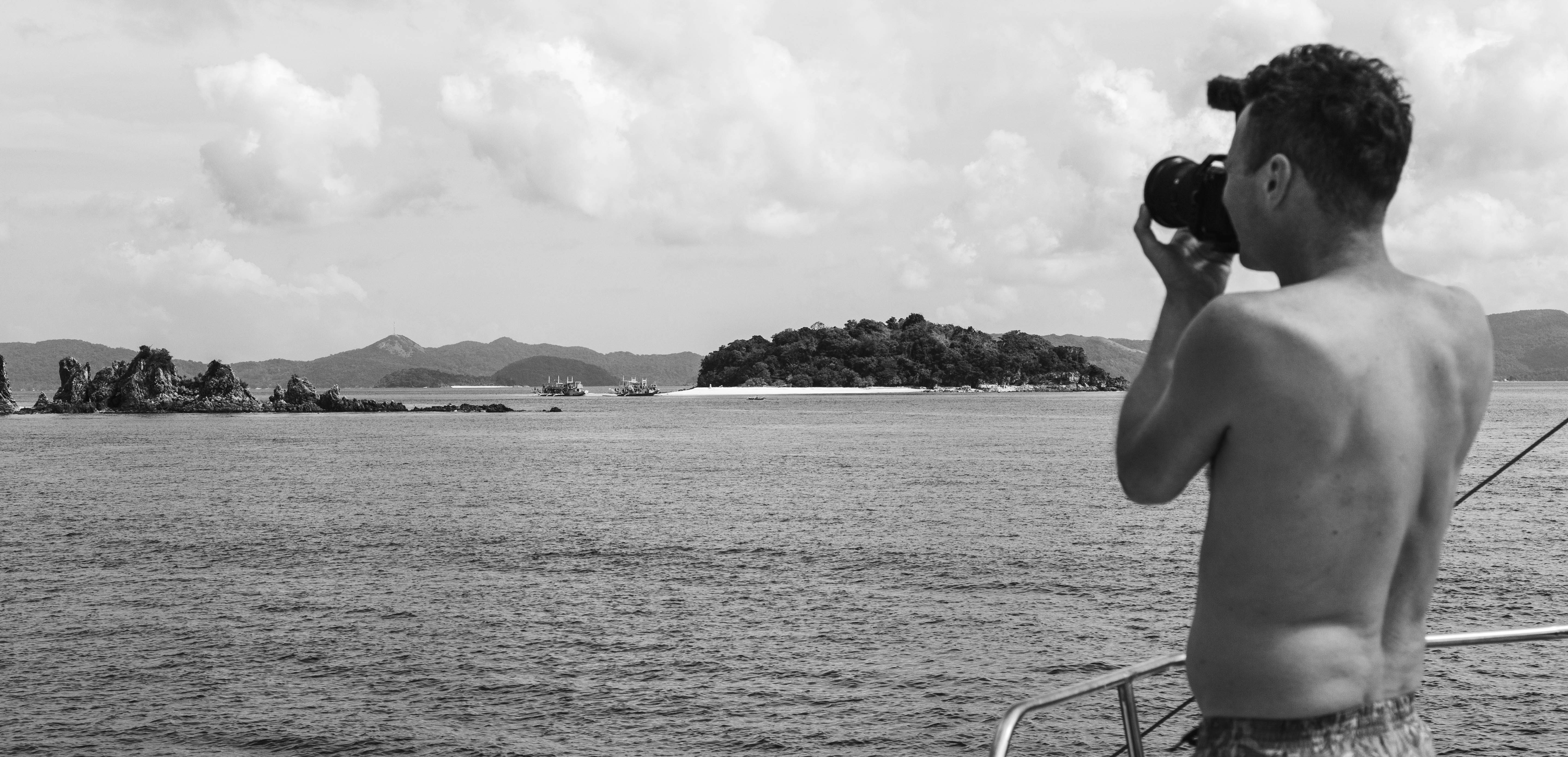 Capturing Moments at Sea