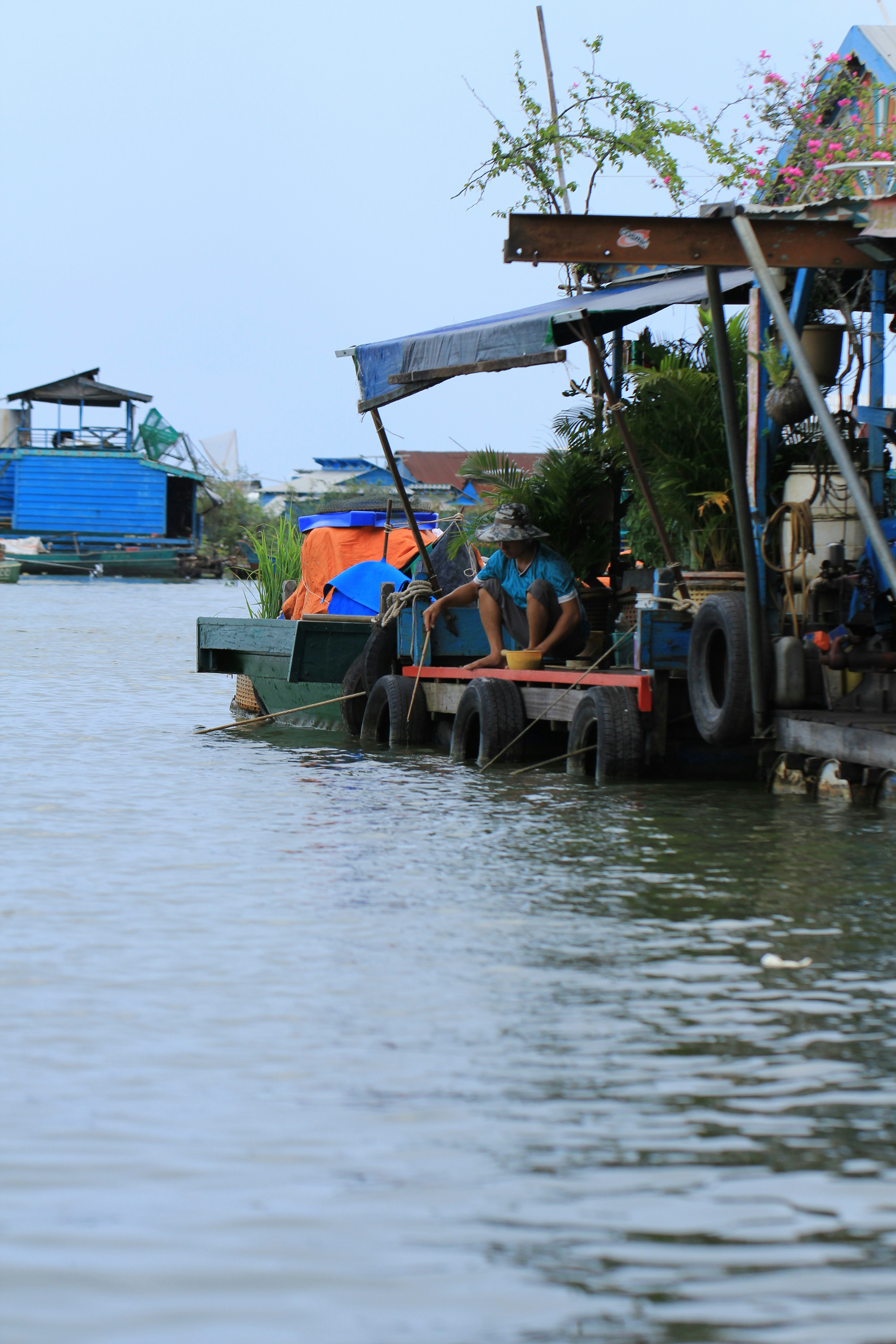 Life on the Water: A Tranquil Fishing Scene