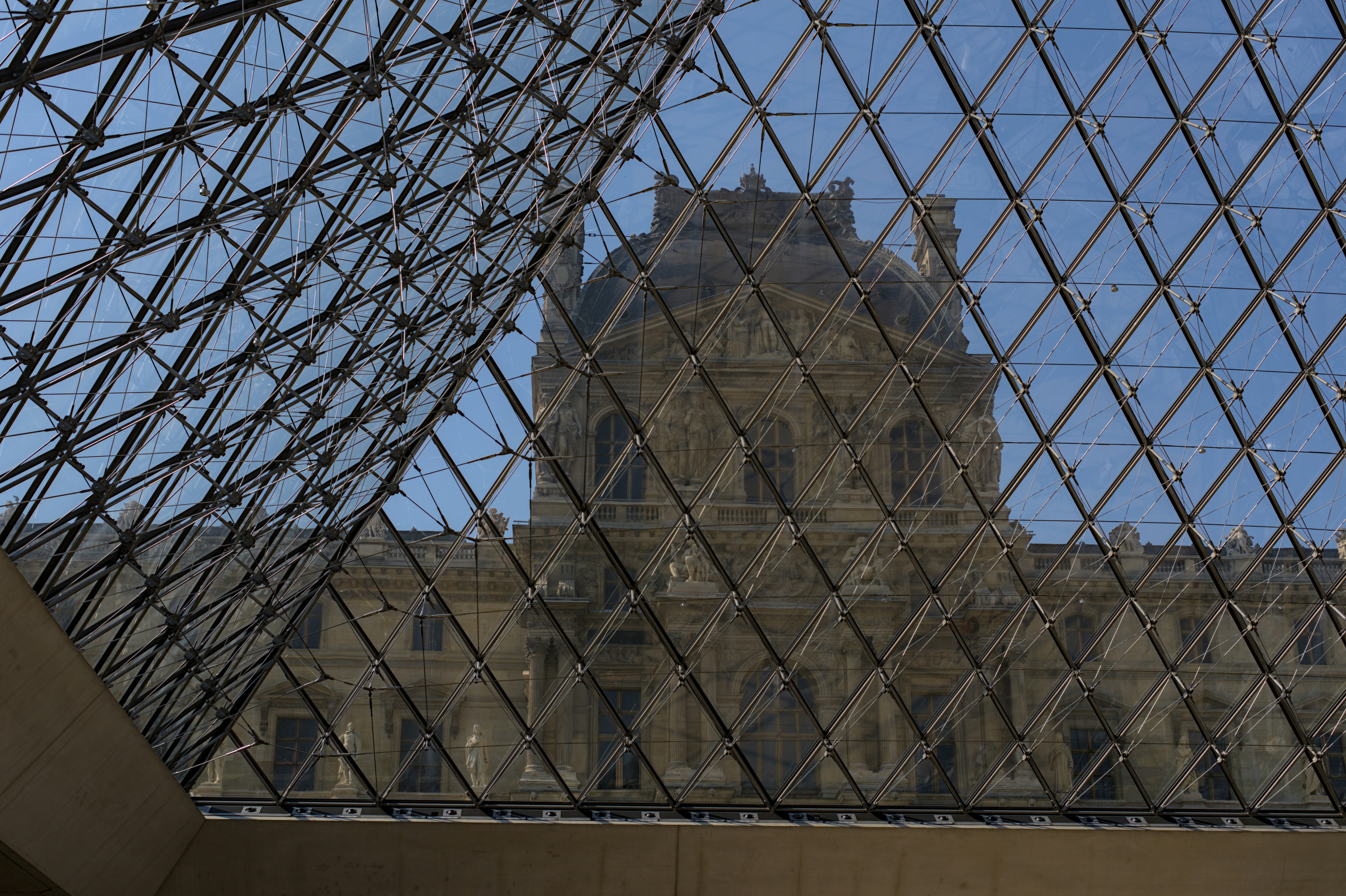 Geometry Meets History: The Louvre's Glass Pyramid