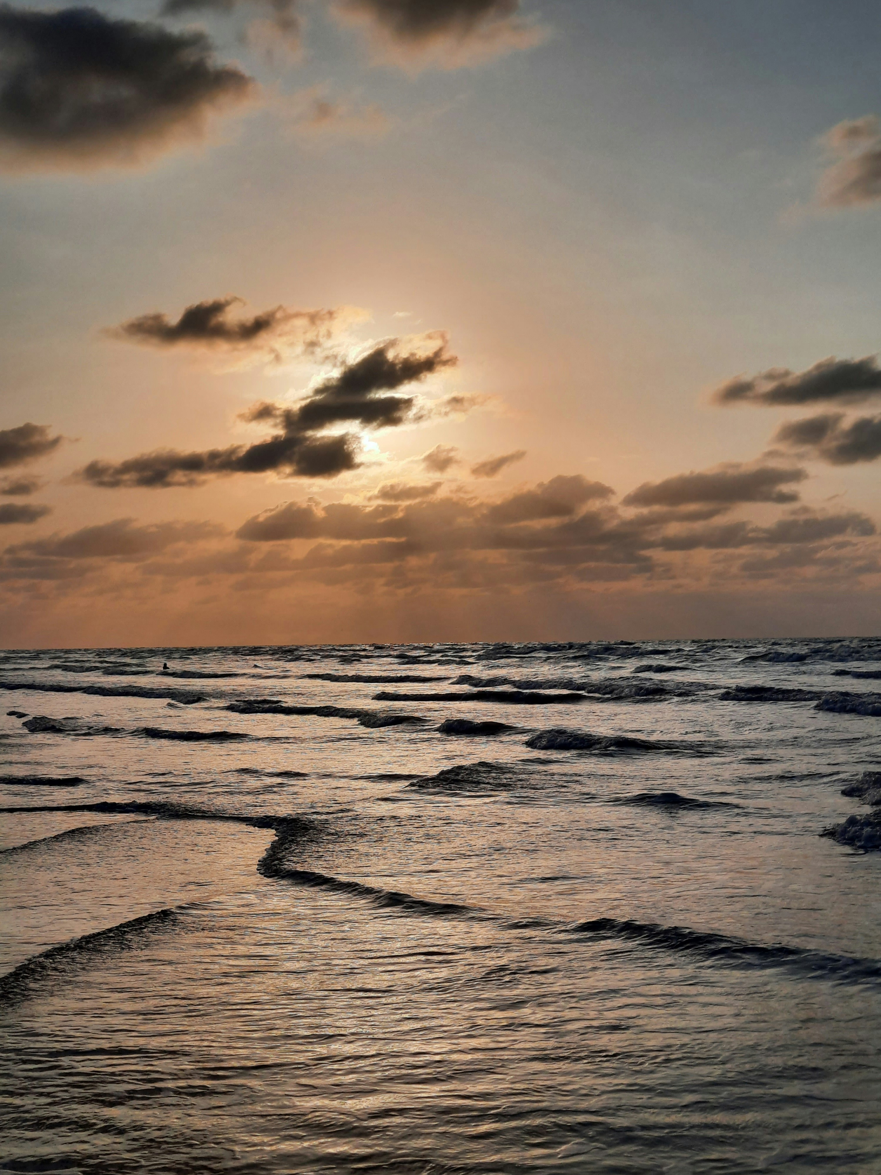 Whispers of Dusk: The Ocean's Embrace