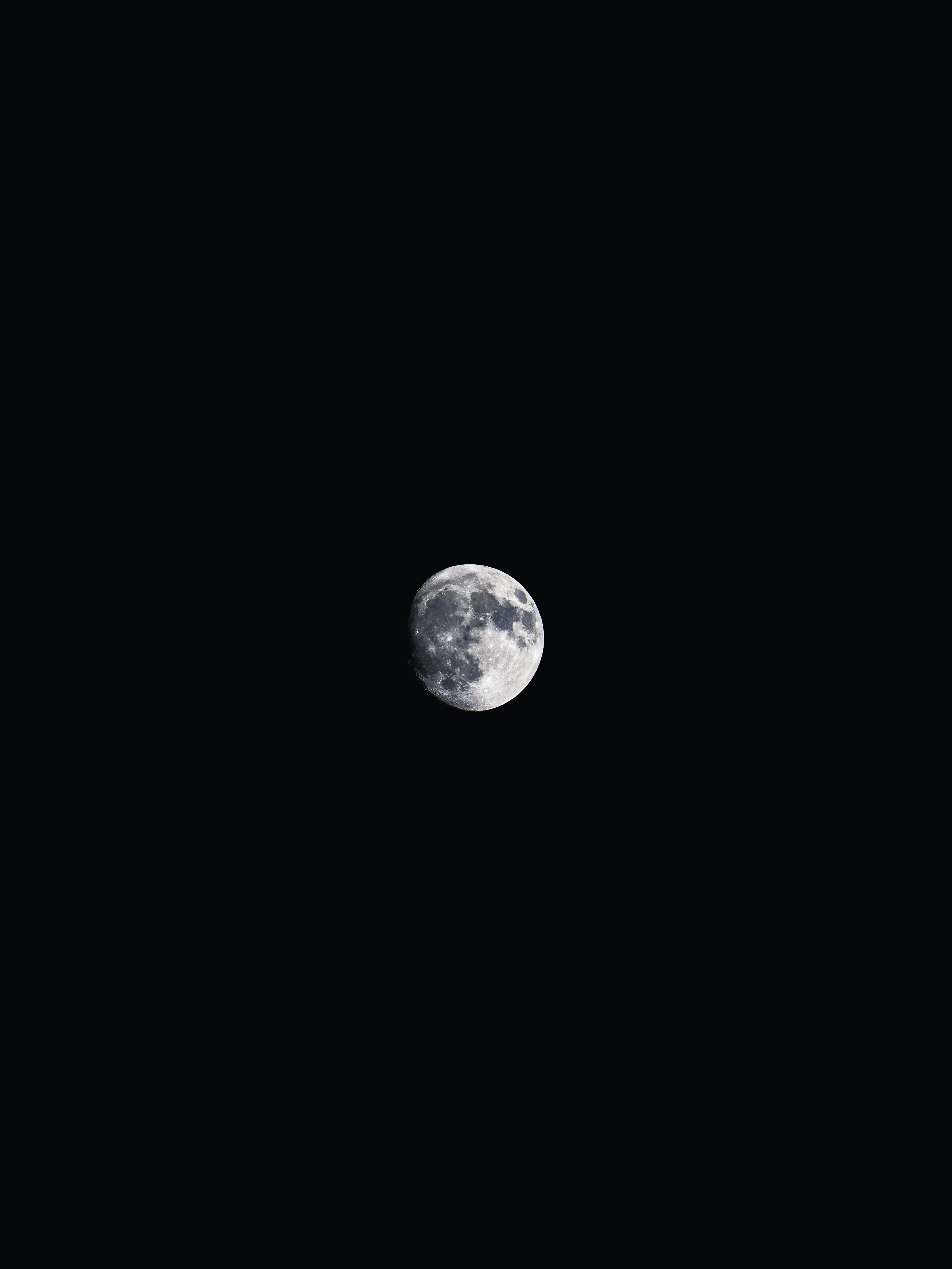 Lunar Serenity: A Glimpse into the Night Sky