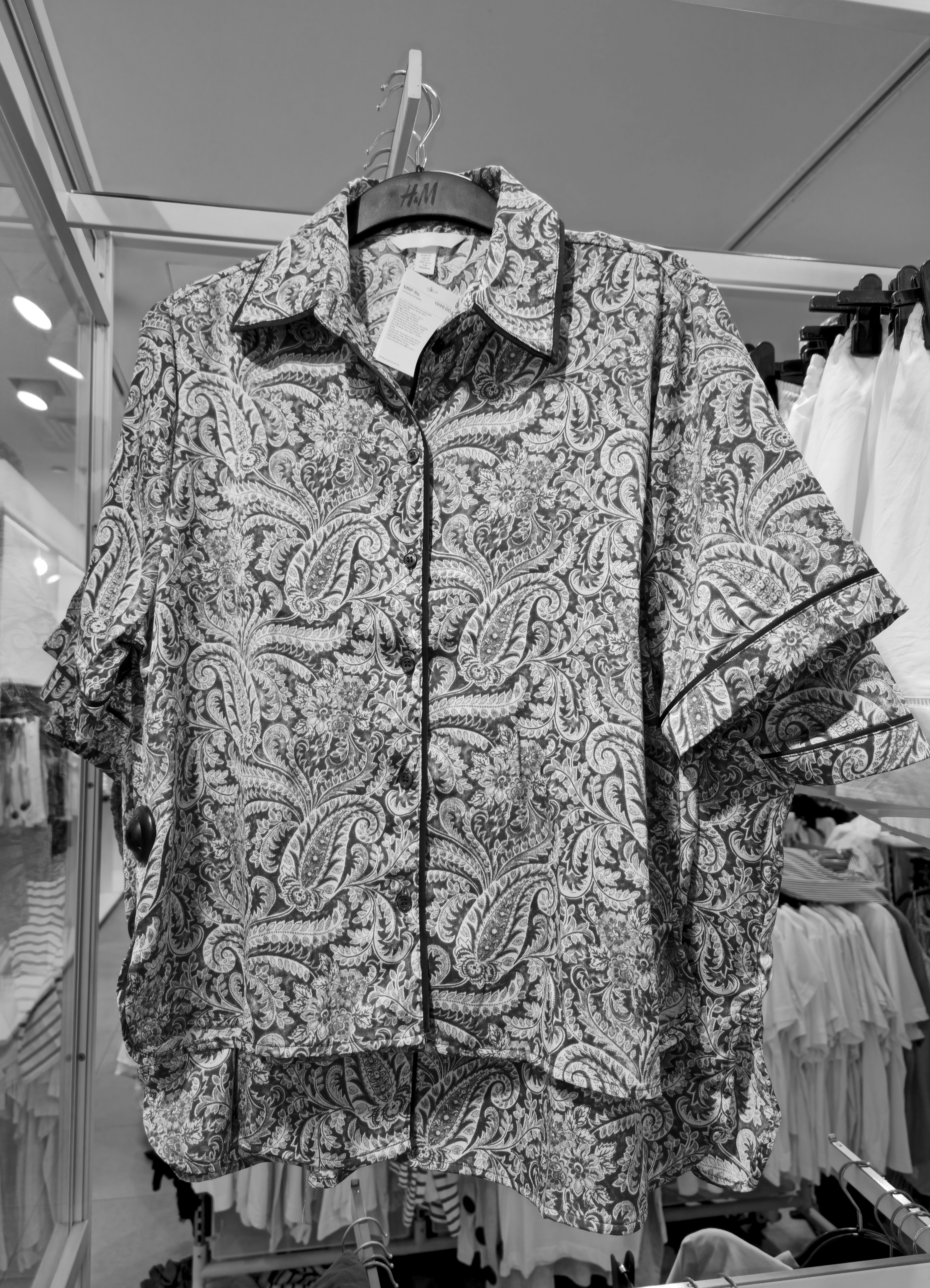 Monochrome Elegance: A Study in Fabric Patterns