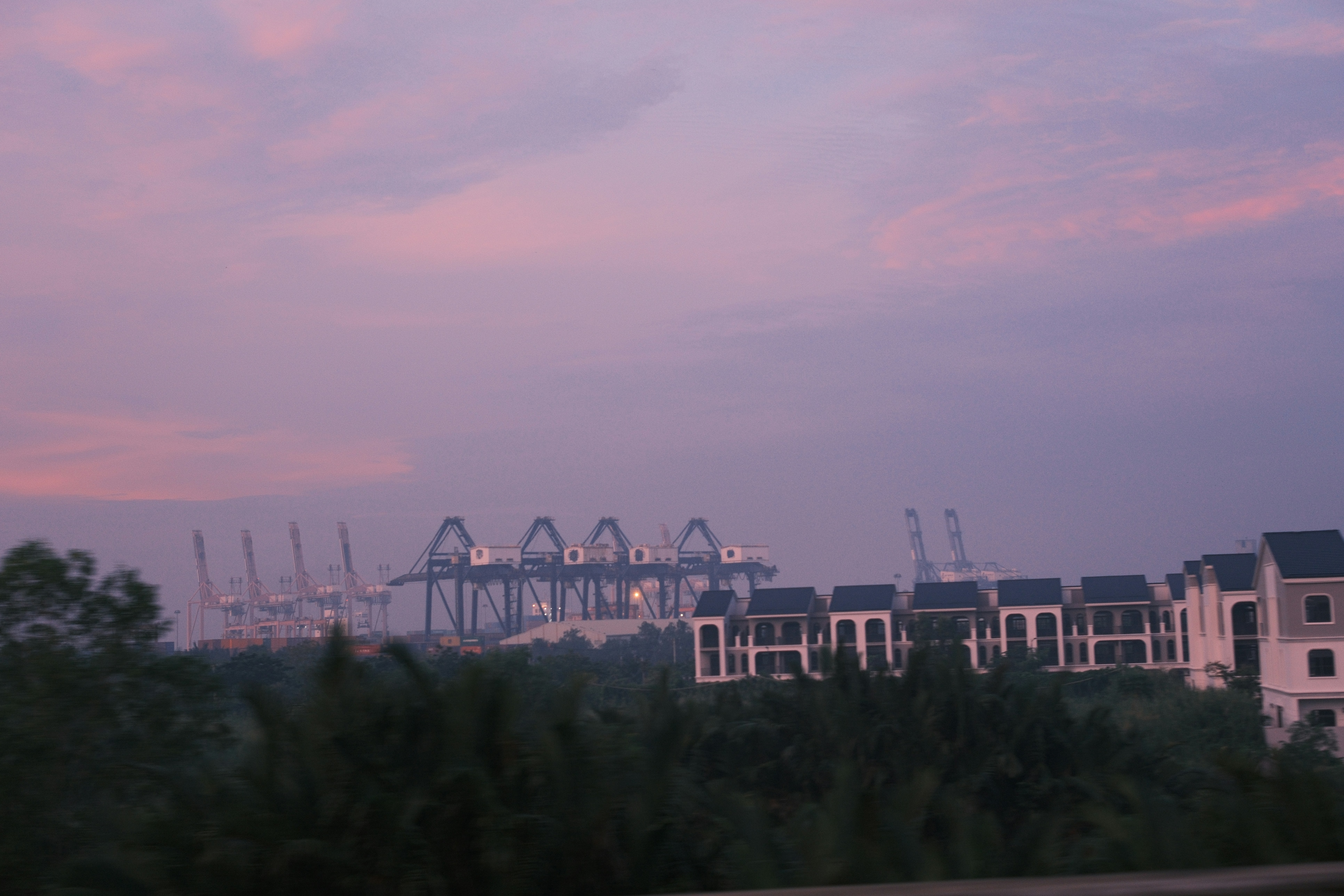 Twilight Over Urban Shores