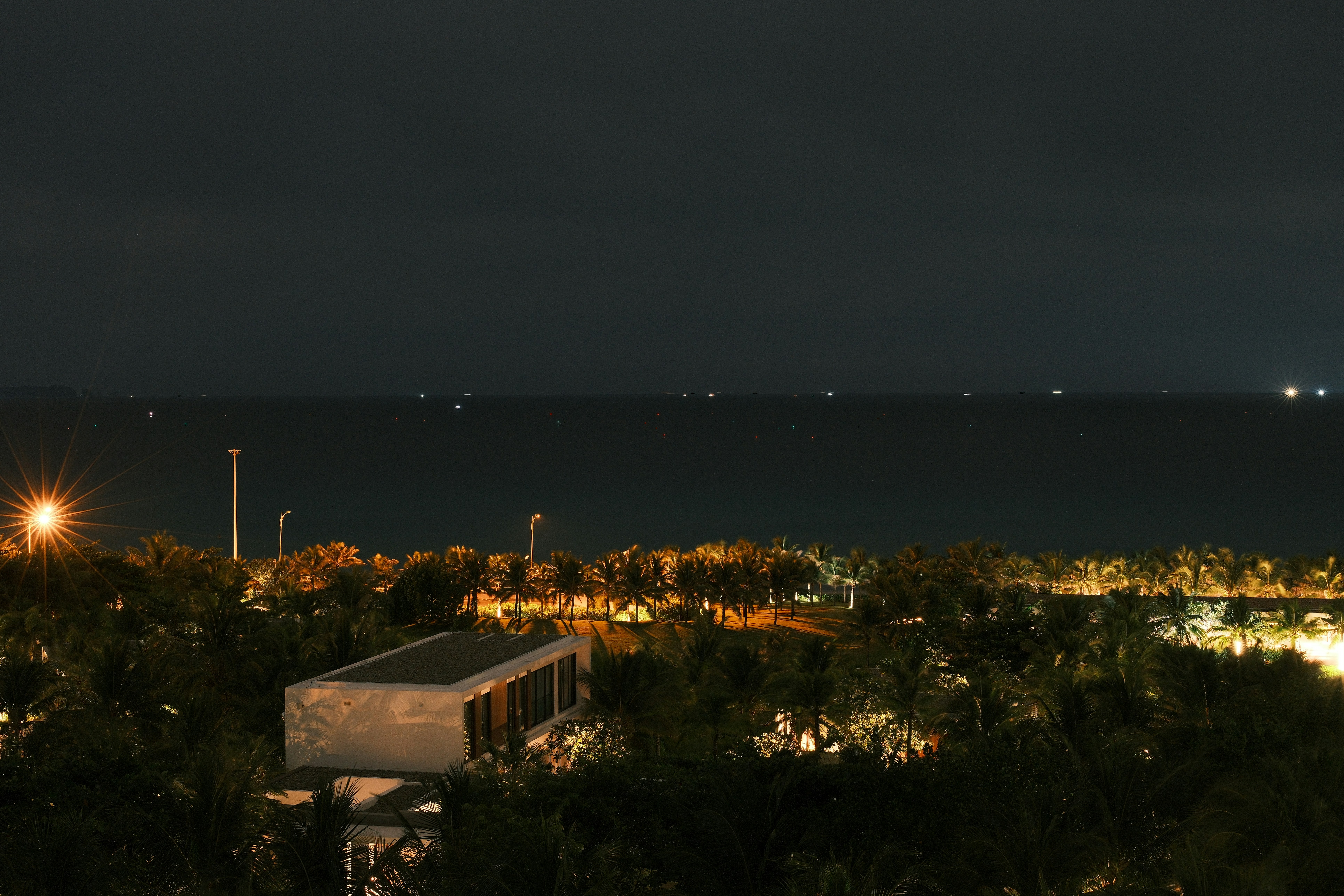 Whispers of the Night: A Coastal Retreat