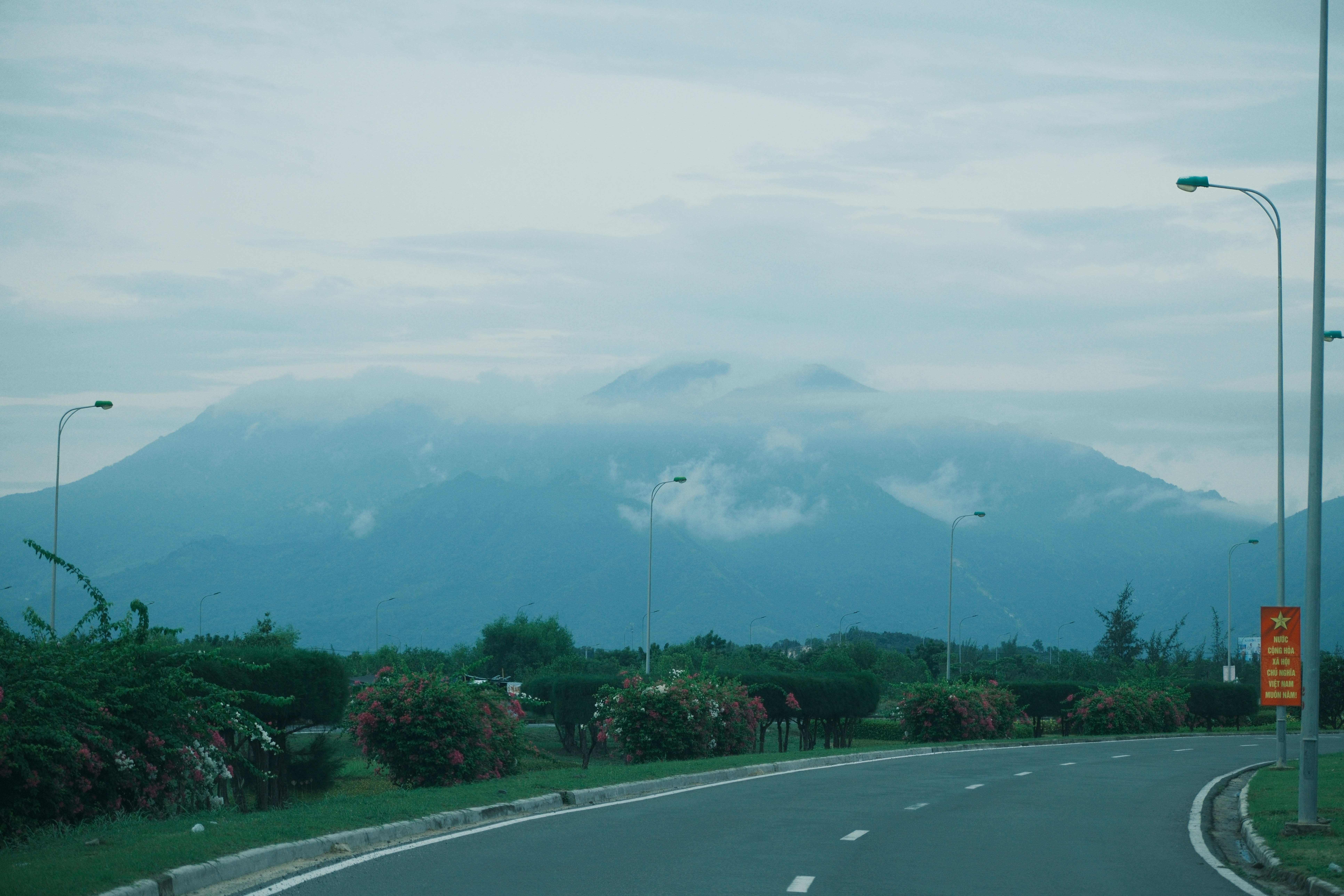 Veiled Majesty: The Mountain's Silent Presence