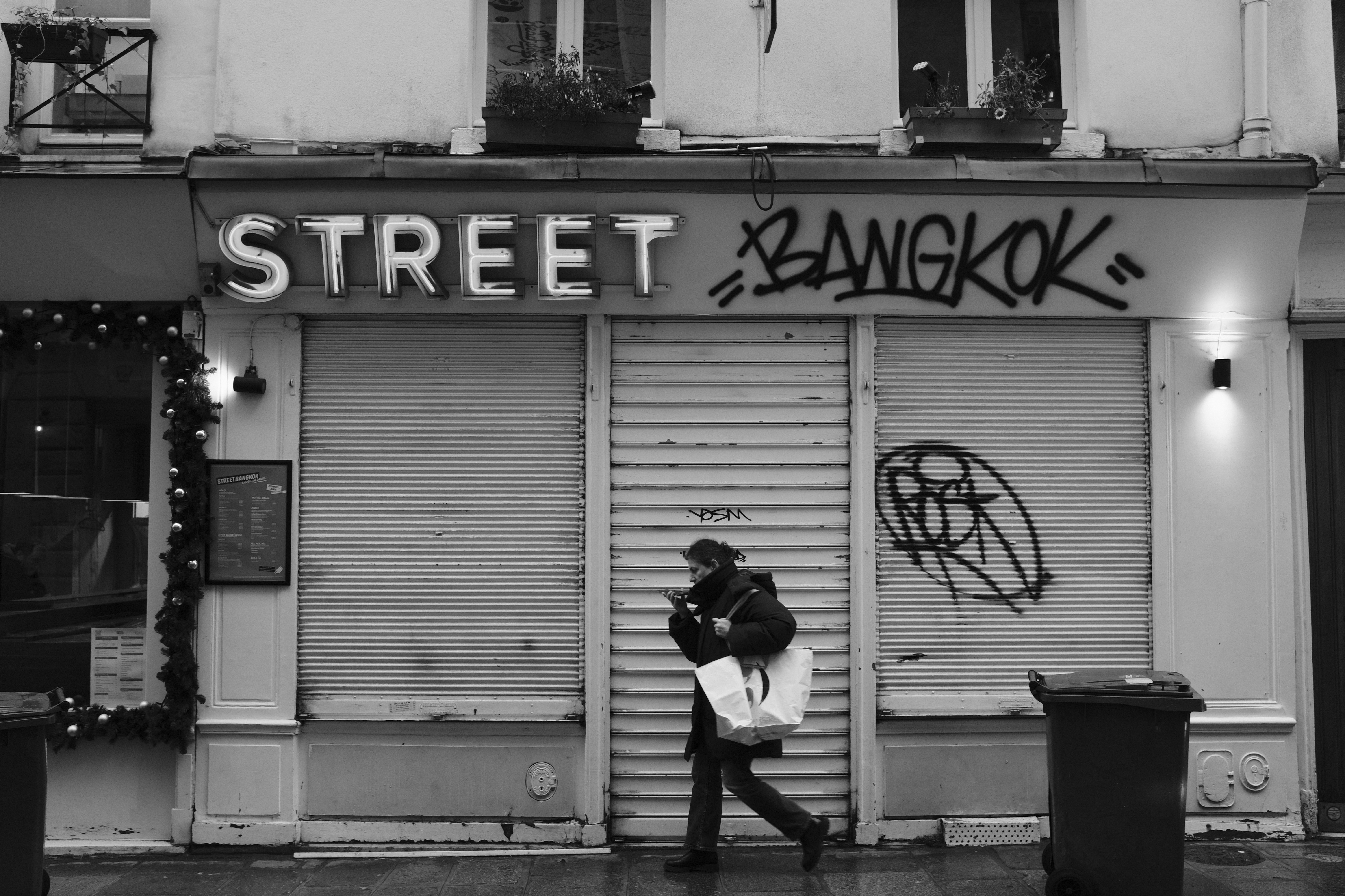 Urban Echoes: A Silent Stroll Past Street Art
