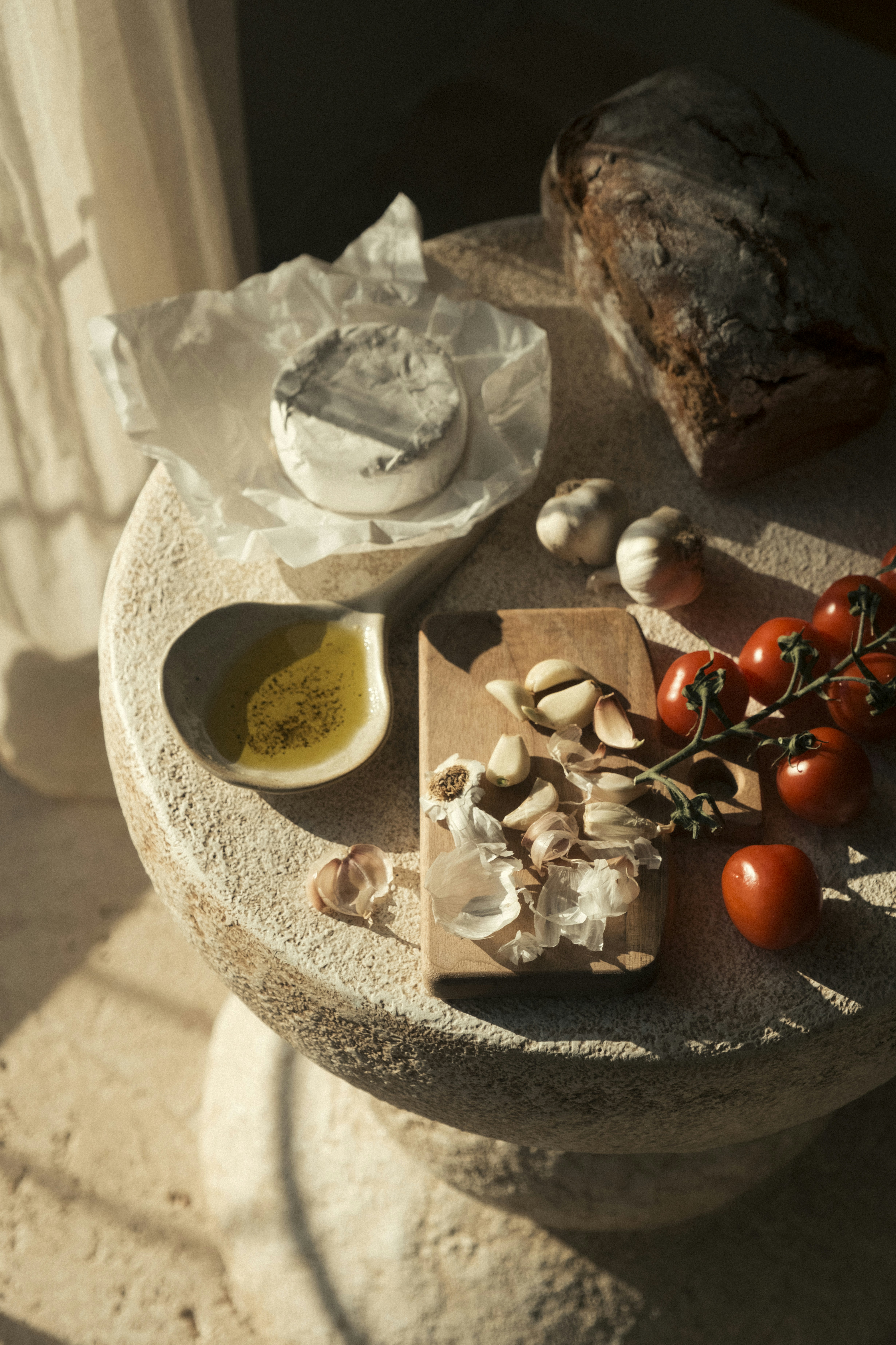 Culinary Harmony: A Rustic Gathering of Flavors