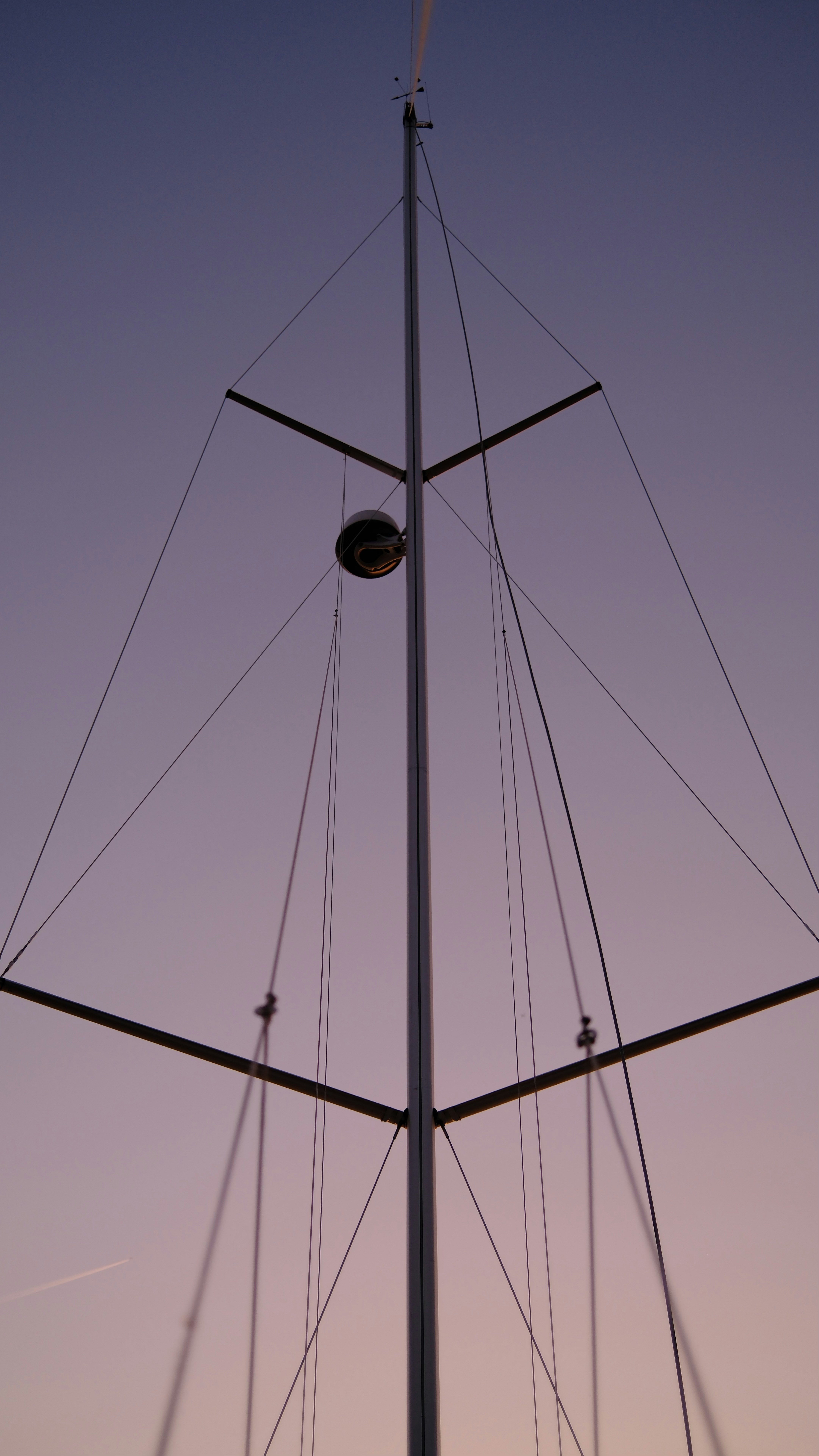 Vertical Symphony of Nautical Lines