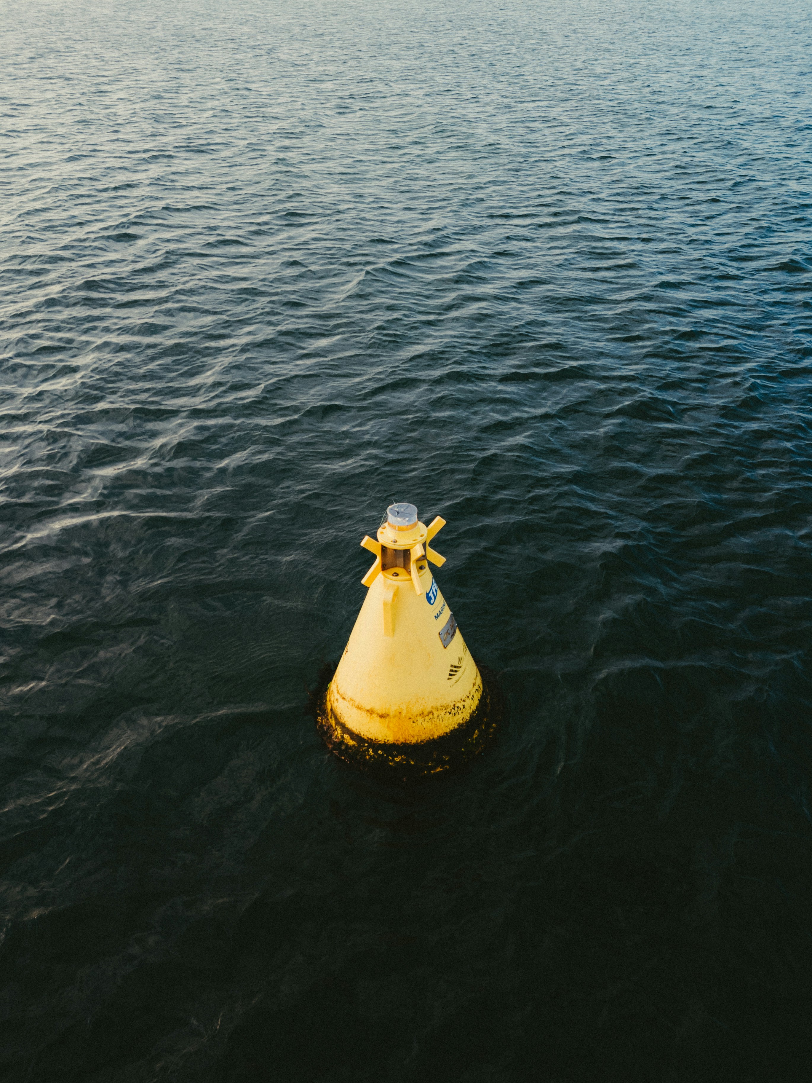 Beacon of Solitude on the Water's Surface