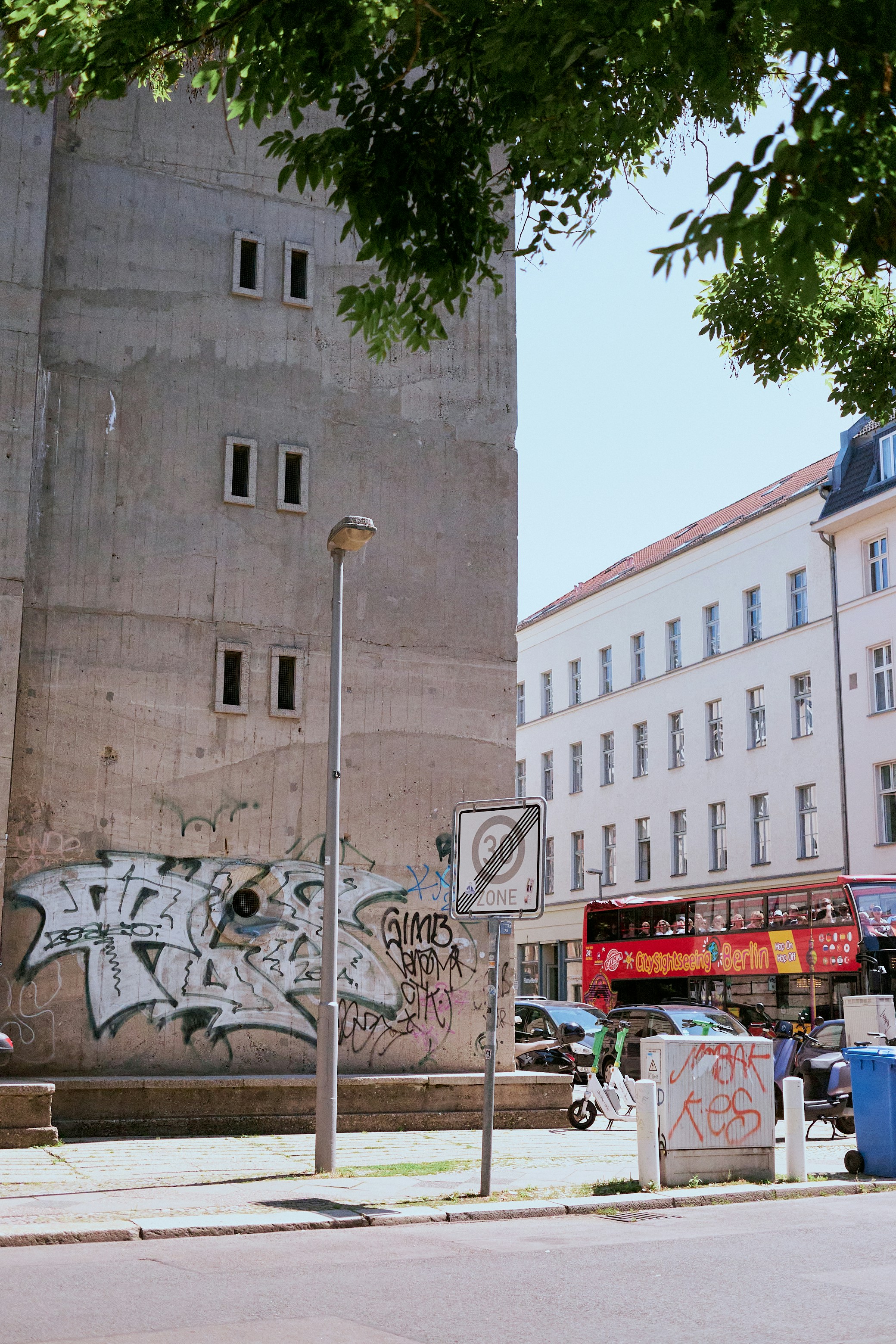 Urban Echoes: A Canvas of Concrete and Color