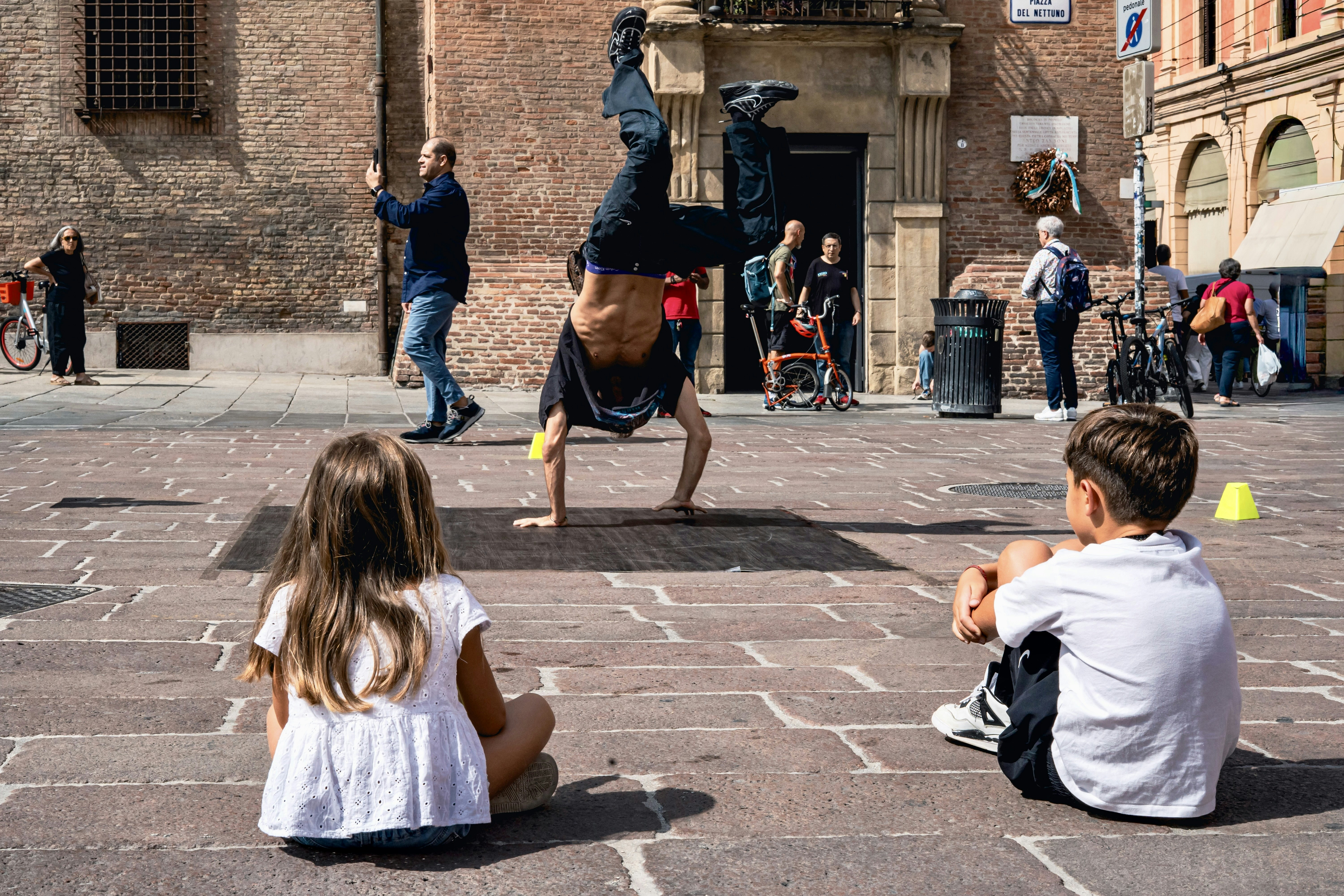 Urban Dance: A Moment of Joy in the Square