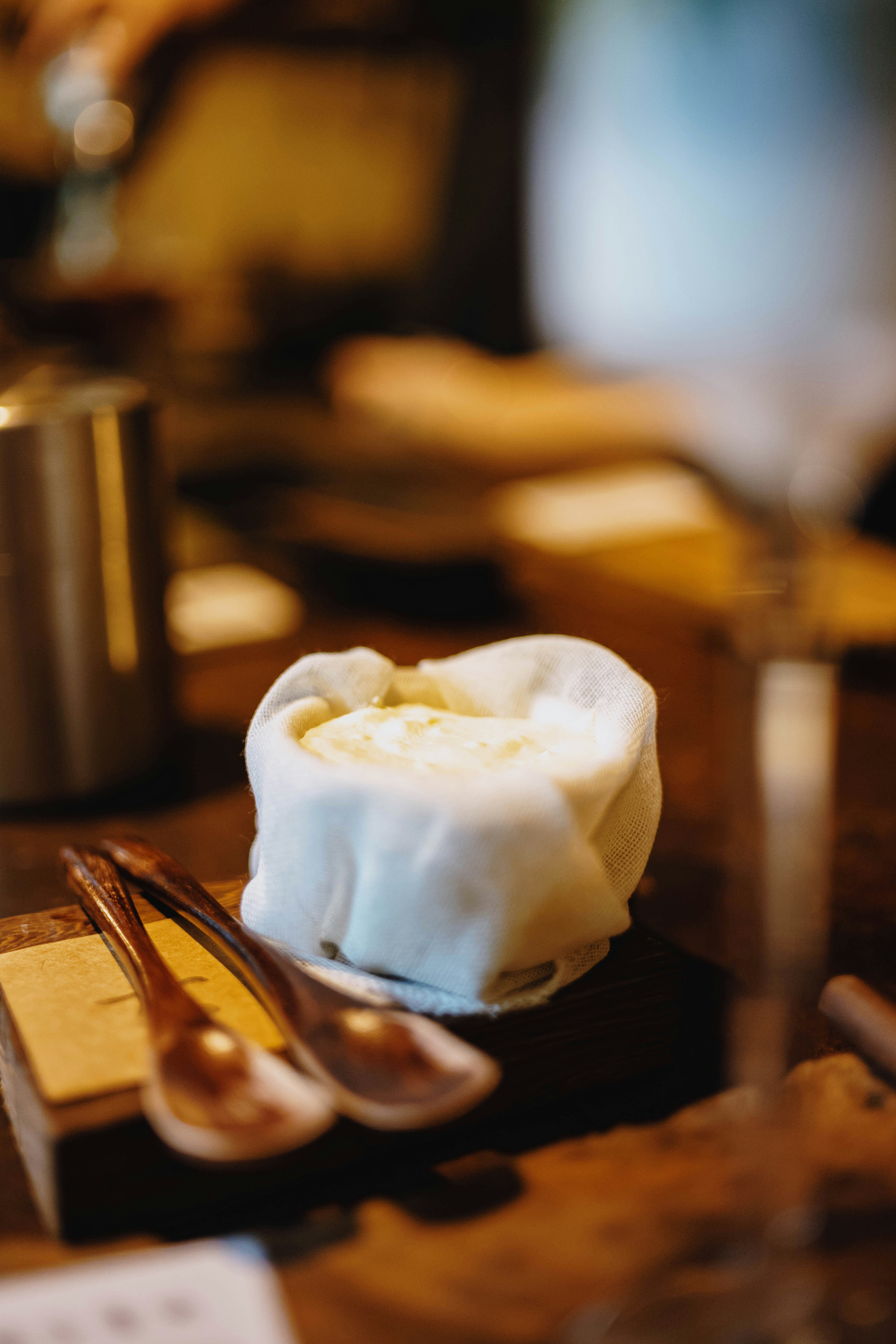 Culinary Elegance in a Cloth Wrap