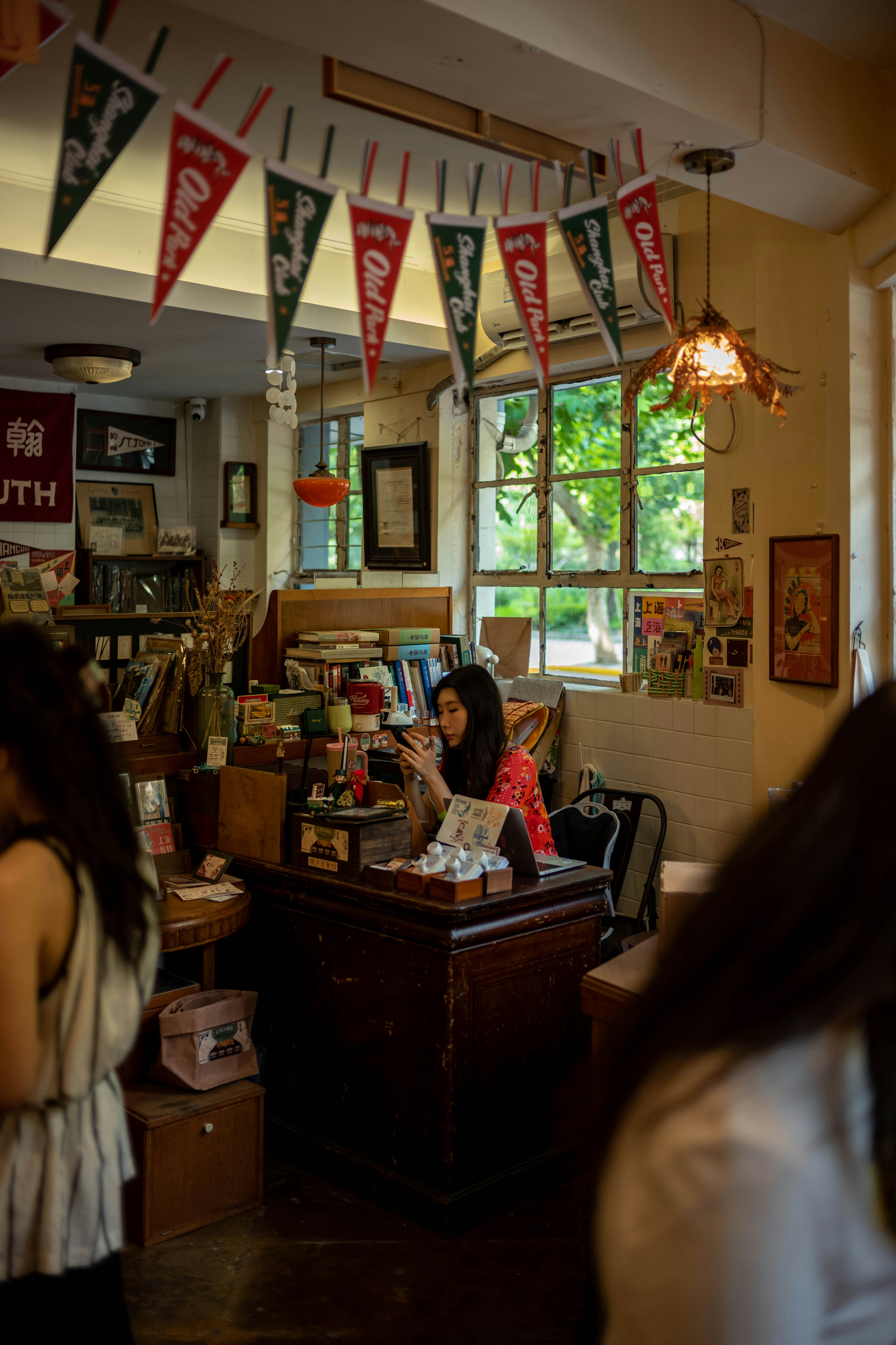 Whispers of Nostalgia in a Cozy Bookstore