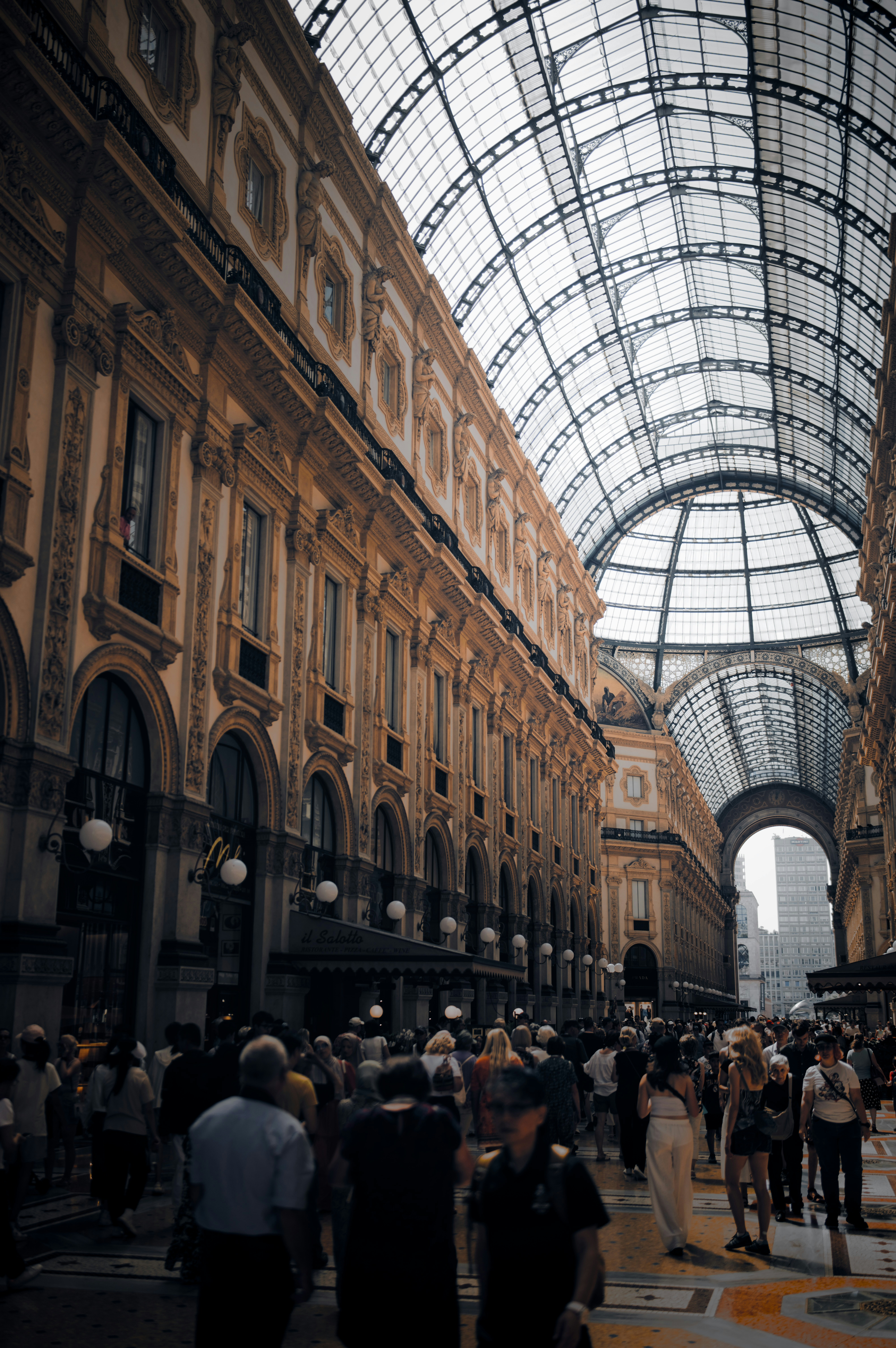 Echoes of Elegance in a Historic Arcade