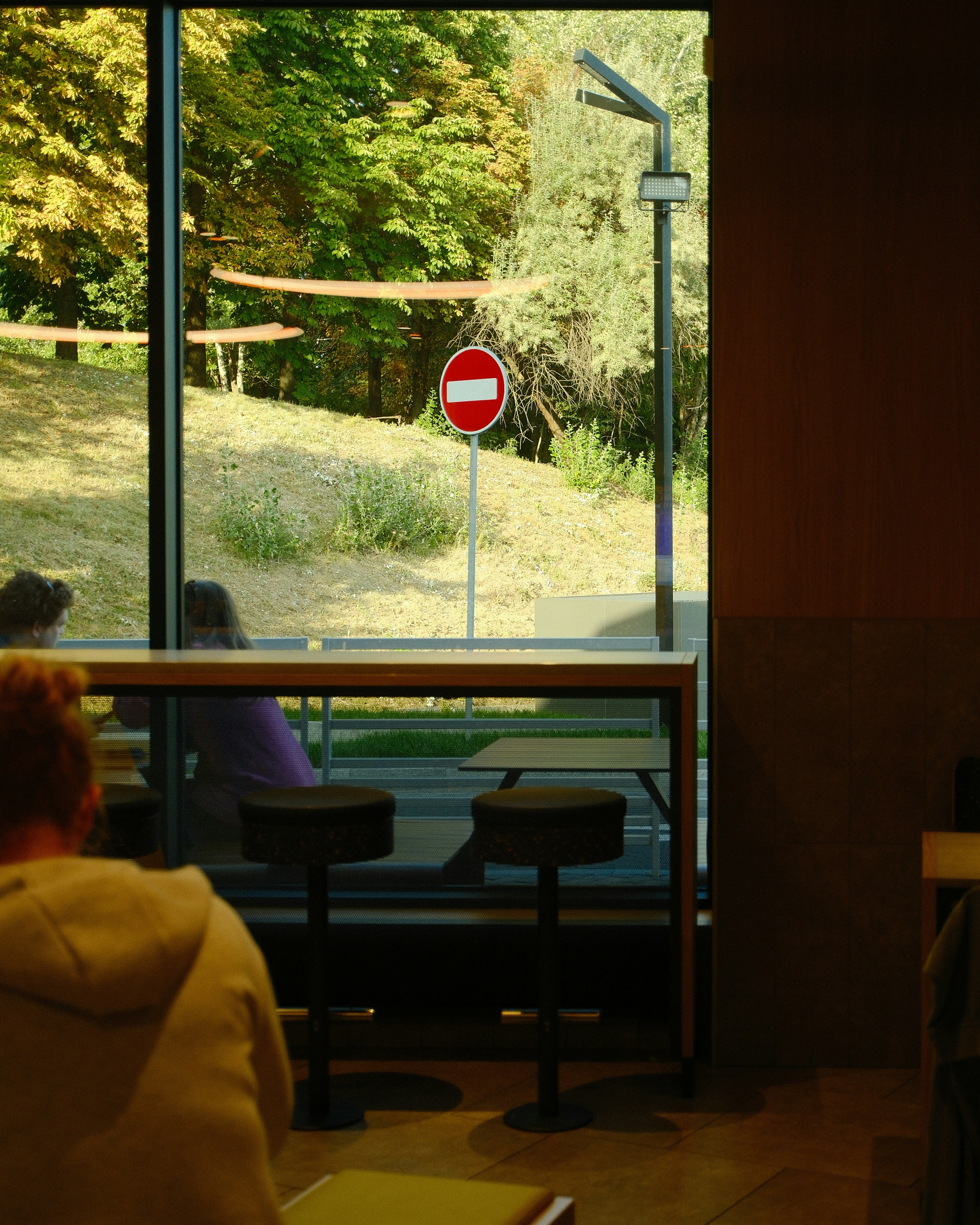 Urban Reflections: A Moment in Time