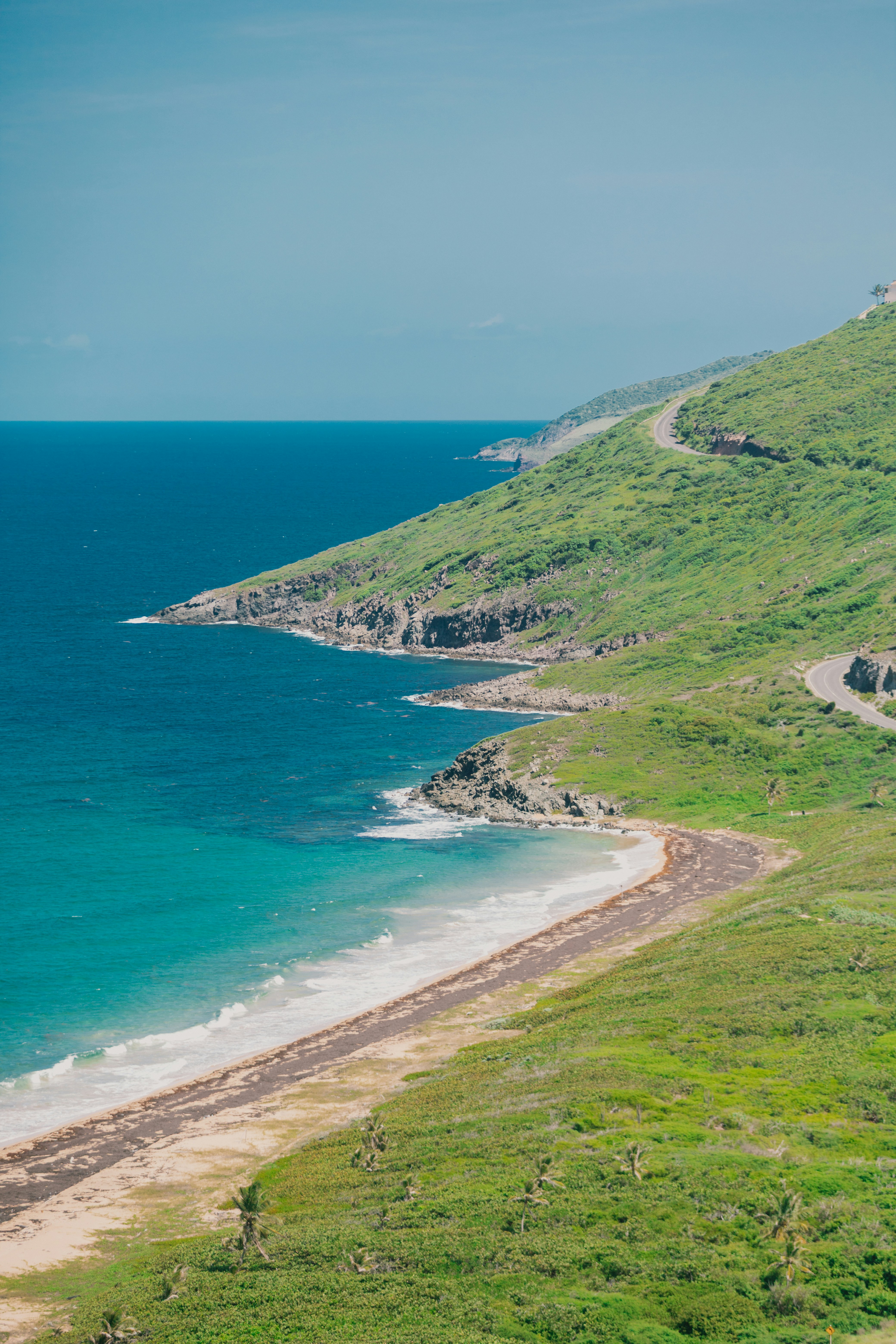 Serene Coastline Embrace