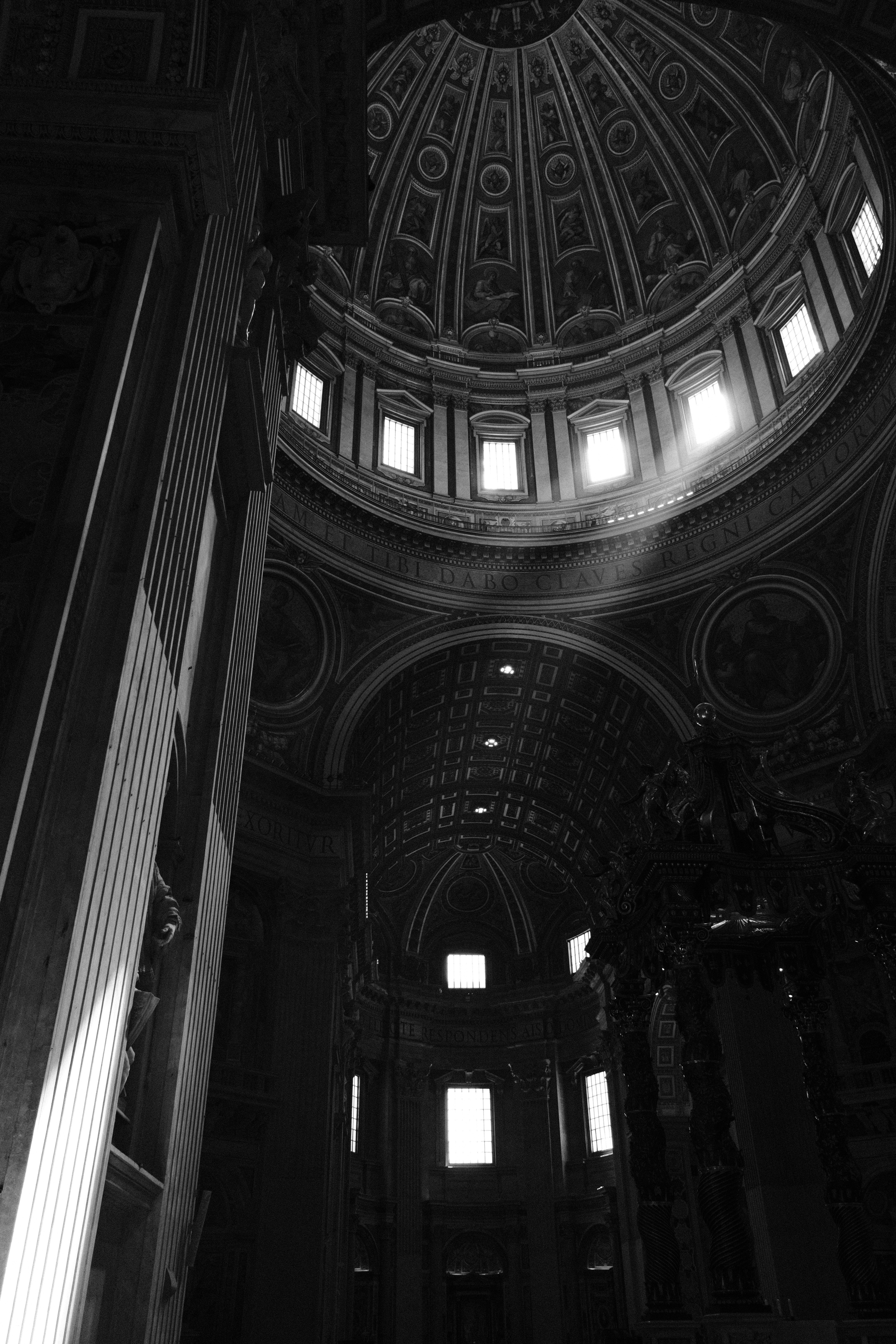 magnifico | Sunlight streams into a grand domed interior