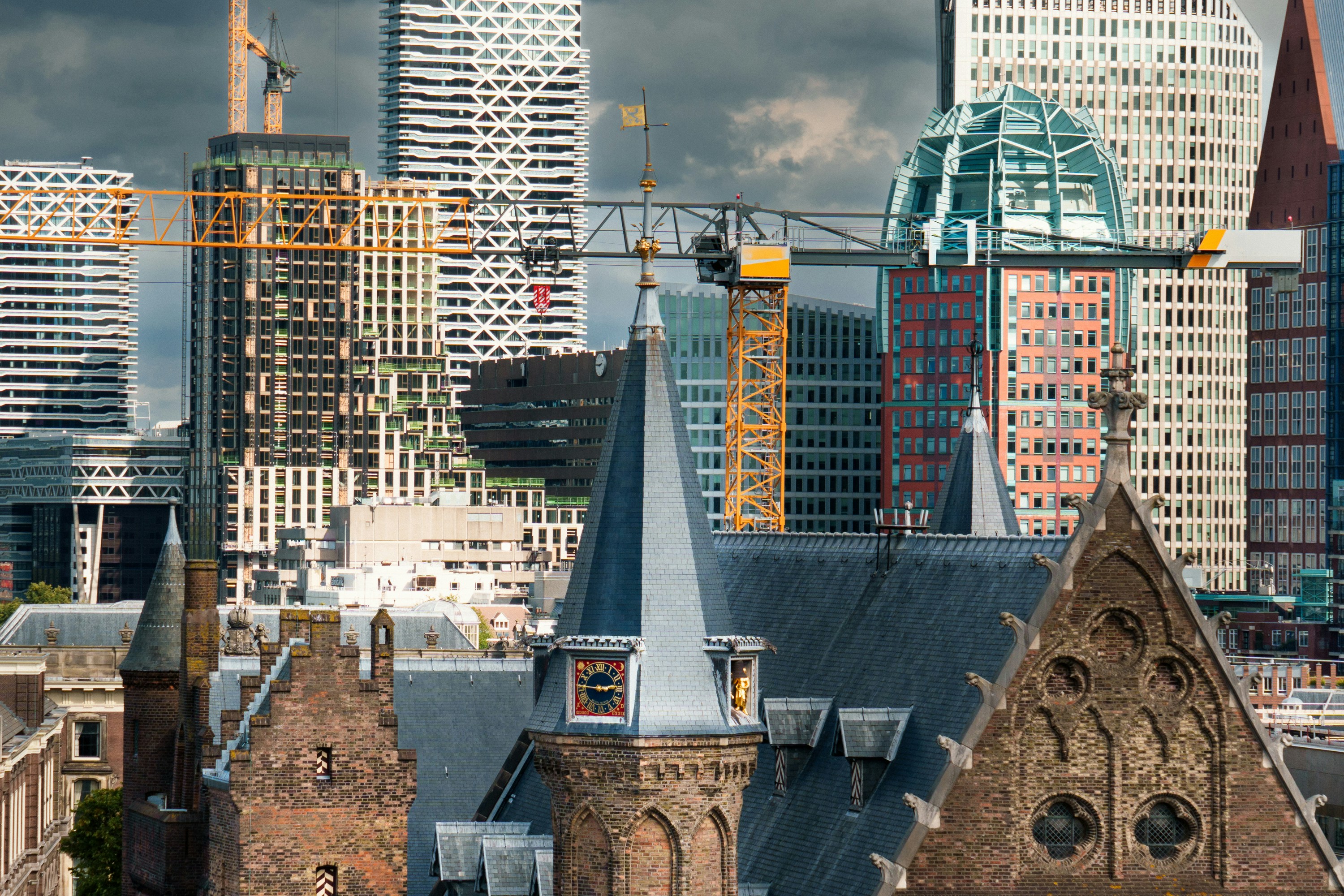 Urban Evolution: A Skyline in Transition