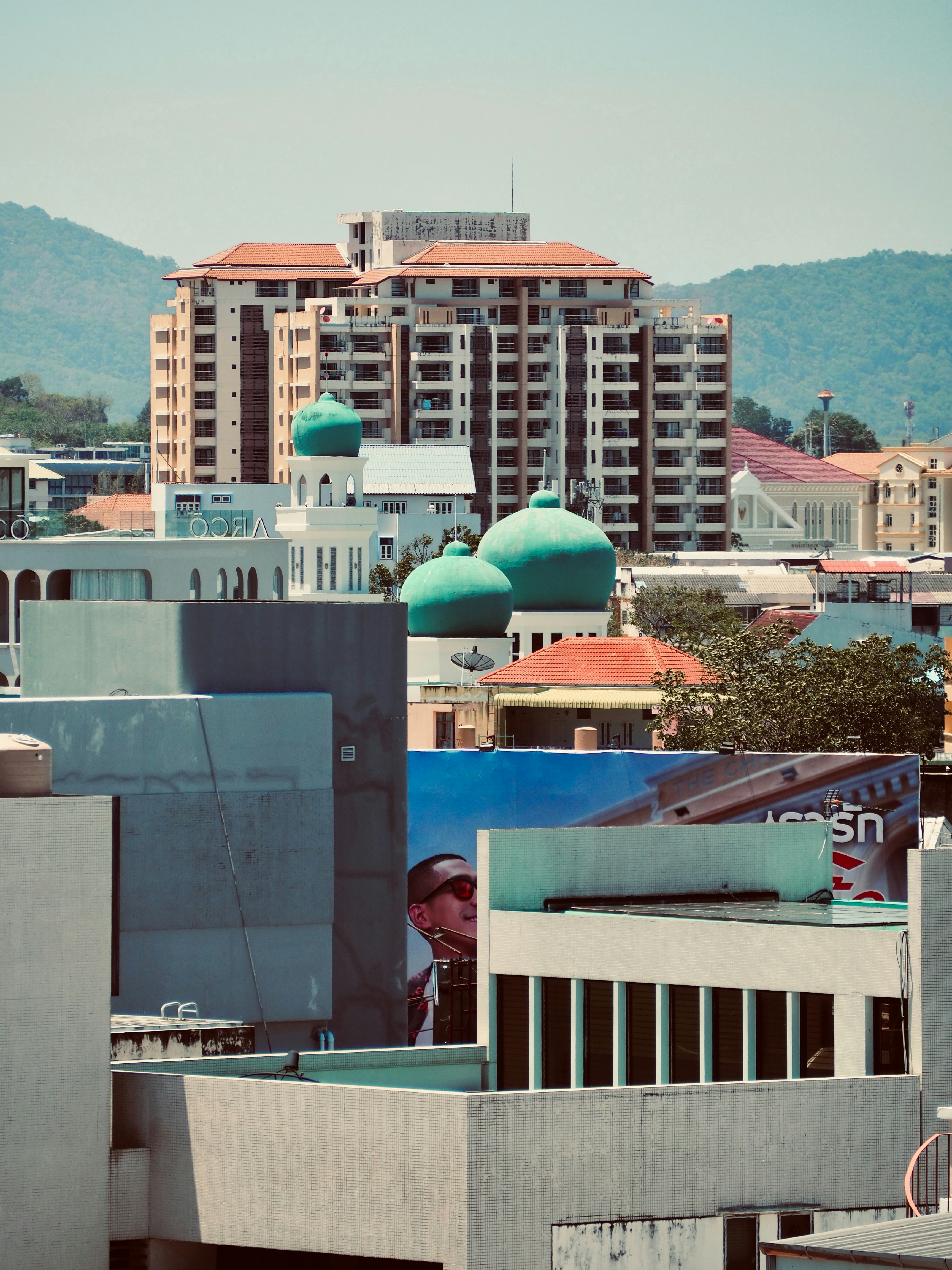 Urban Layers: A Mosaic of Modernity and Tradition