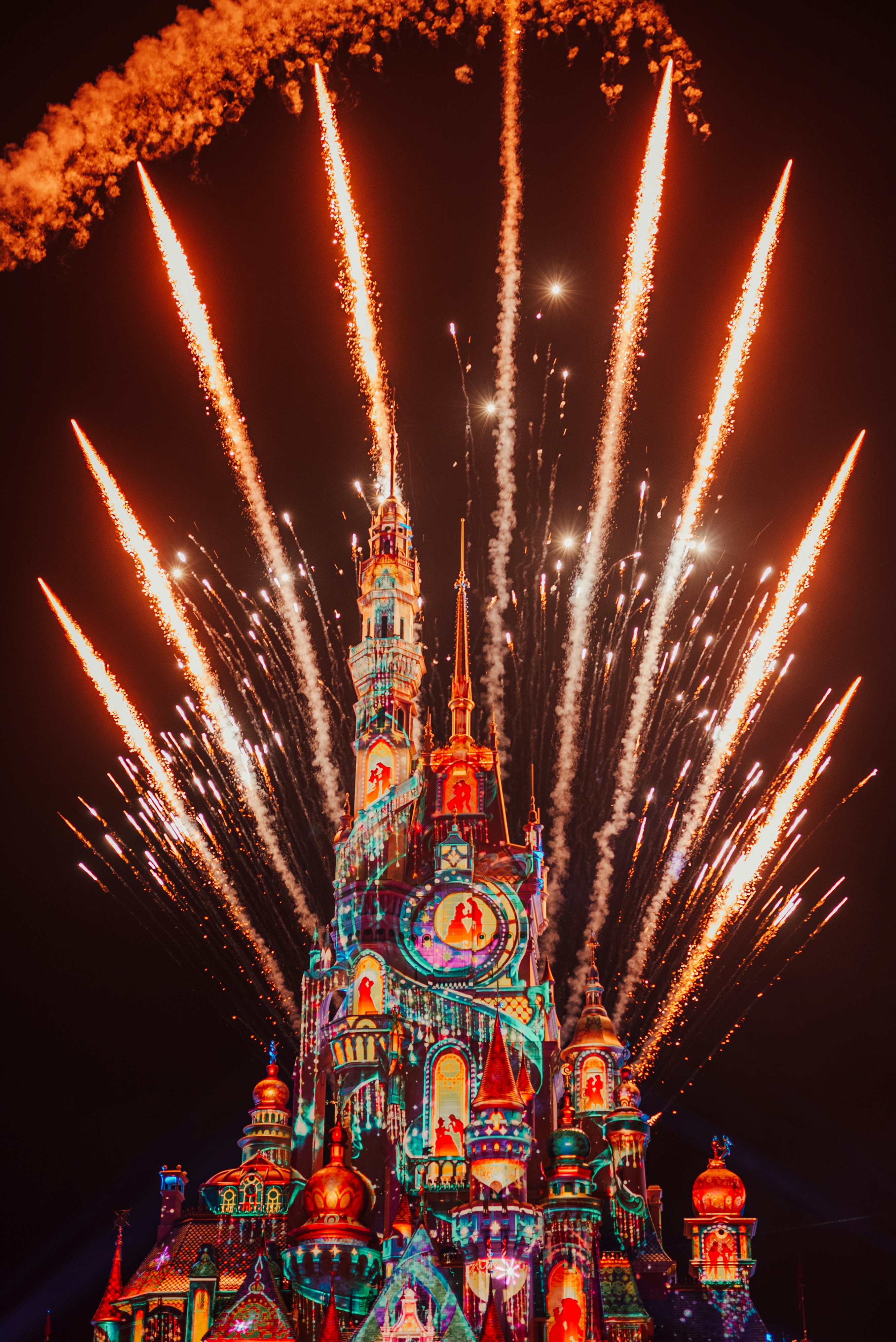 Illuminated Dreams: A Nighttime Spectacle